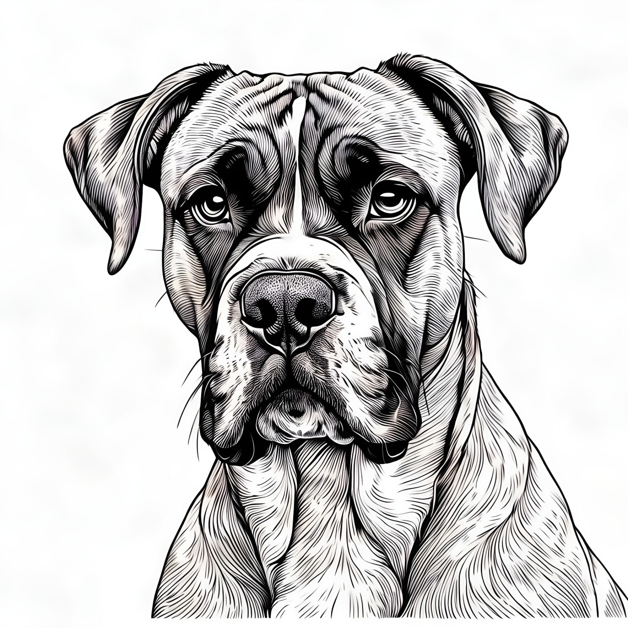 Best Boxer Dog Coloring Pages (Free Printable PDF)