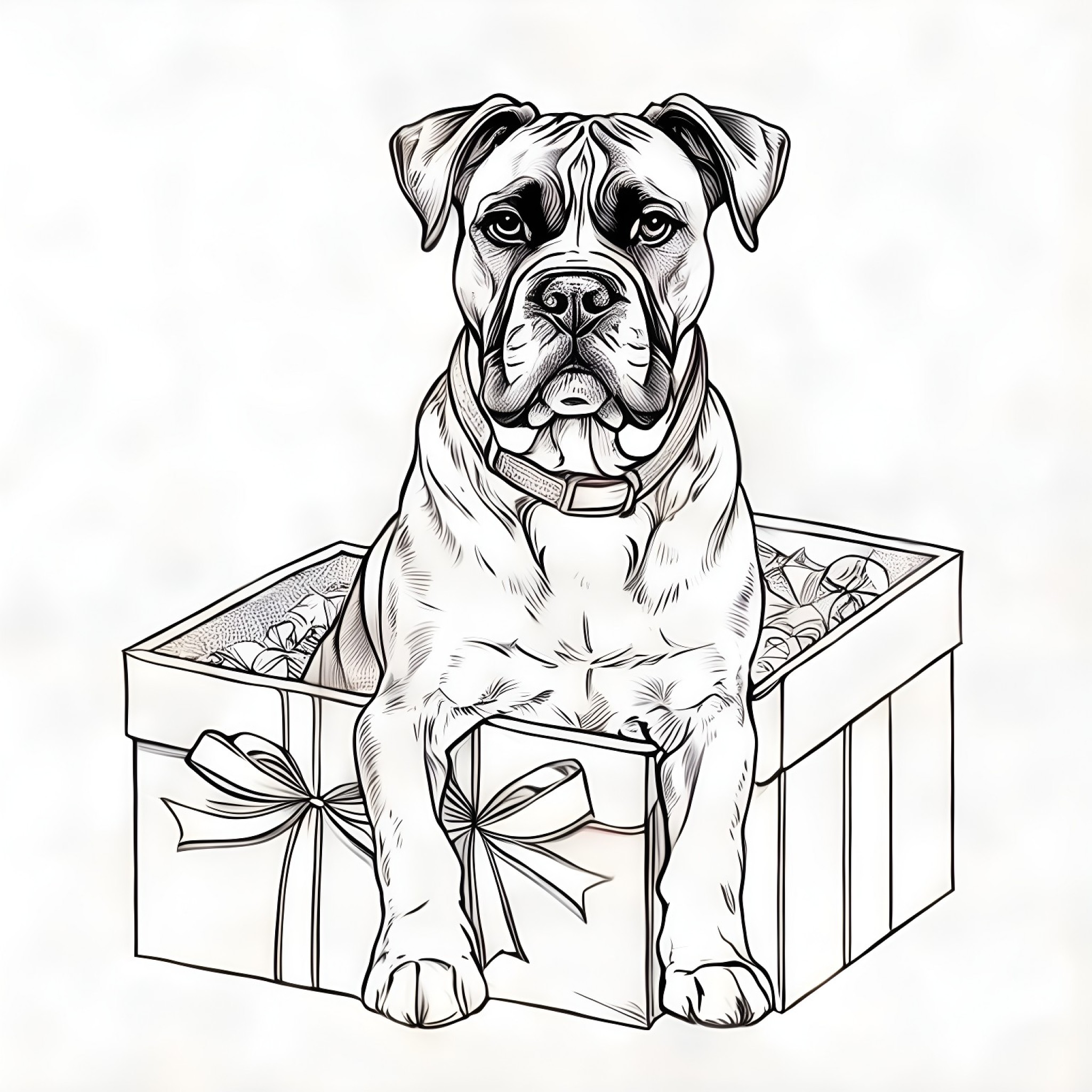 Best Boxer Dog Coloring Pages (Free Printable PDF)