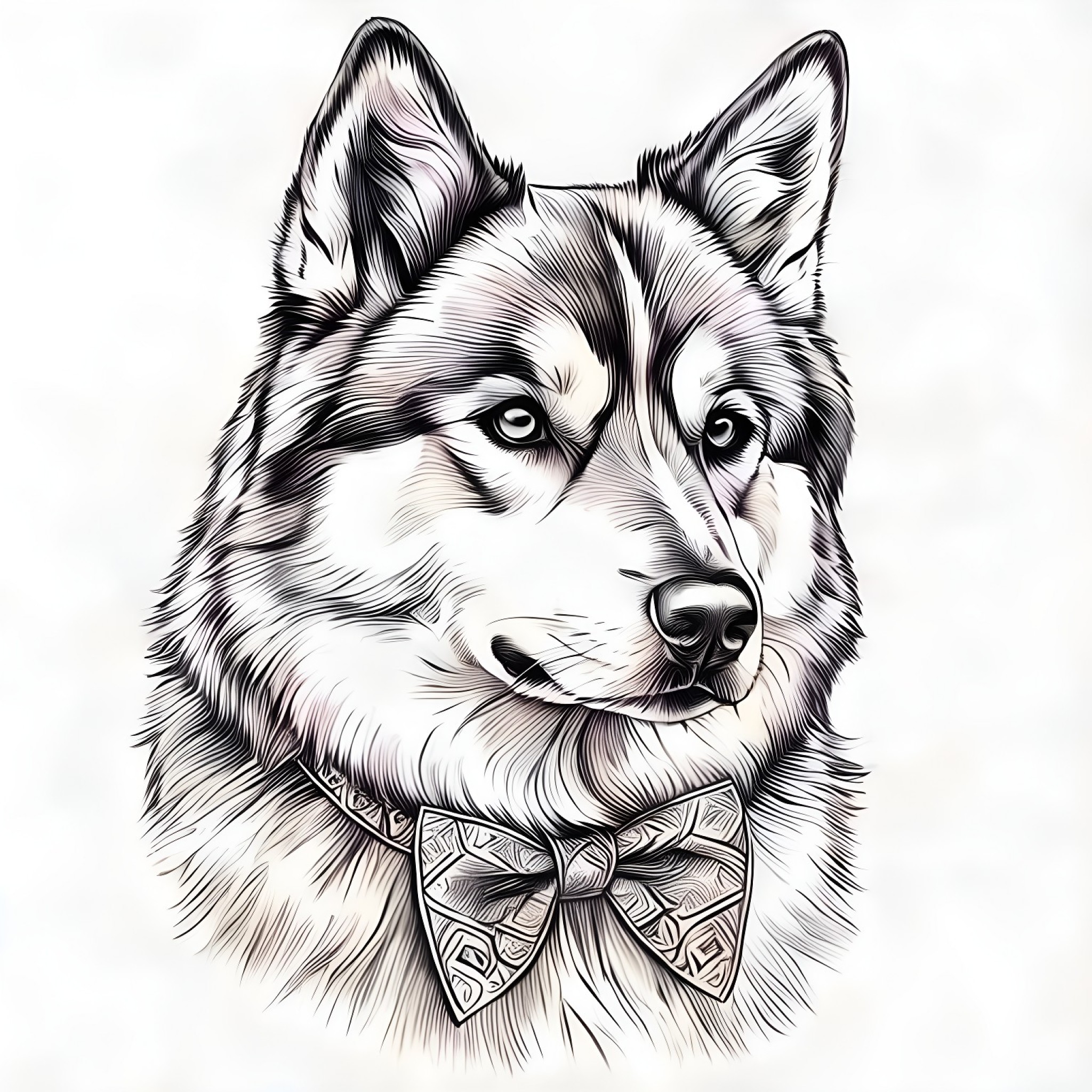 Best Siberian Husky Coloring Pages (Free Printable PDF)