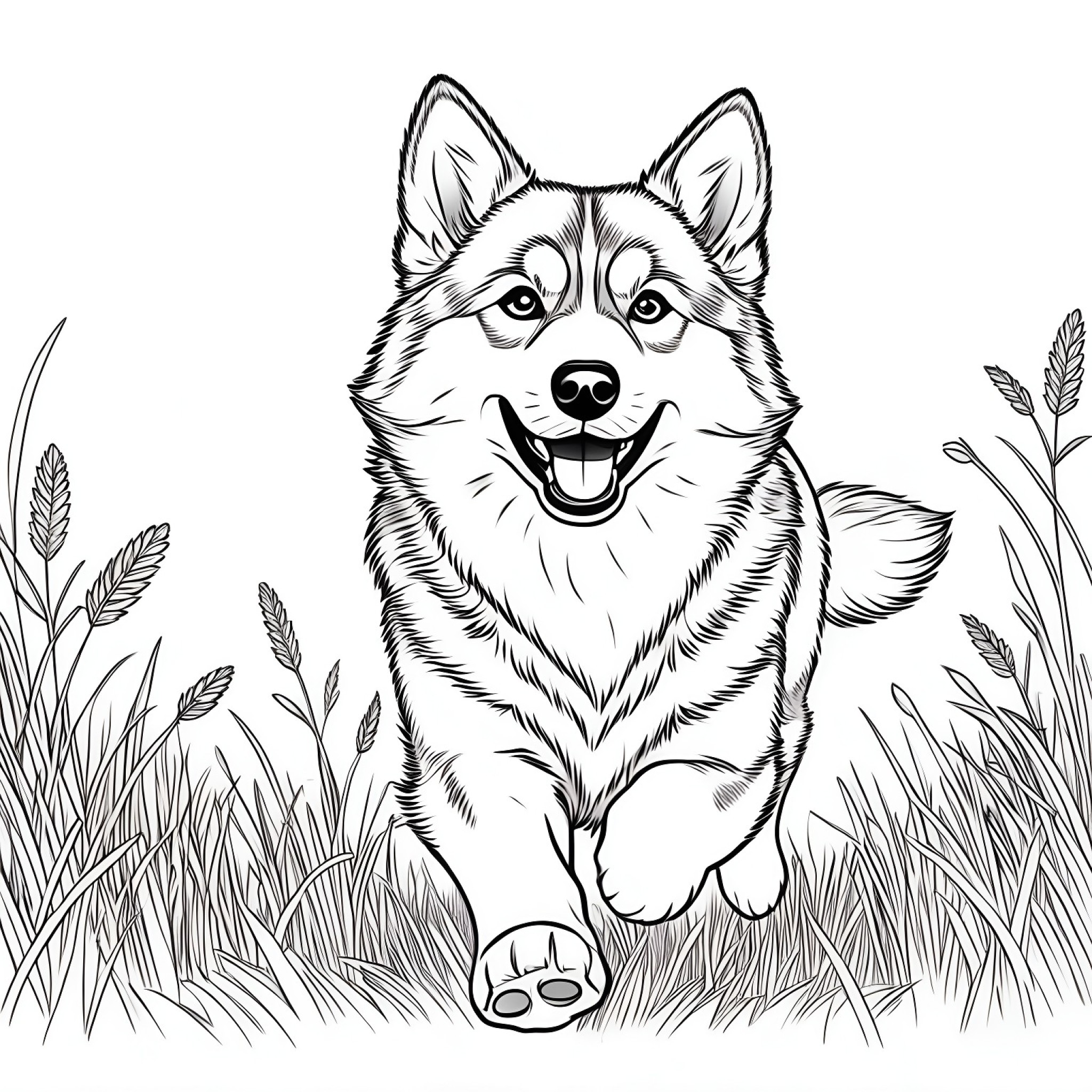 Best Siberian Husky Coloring Pages (Free Printable PDF)