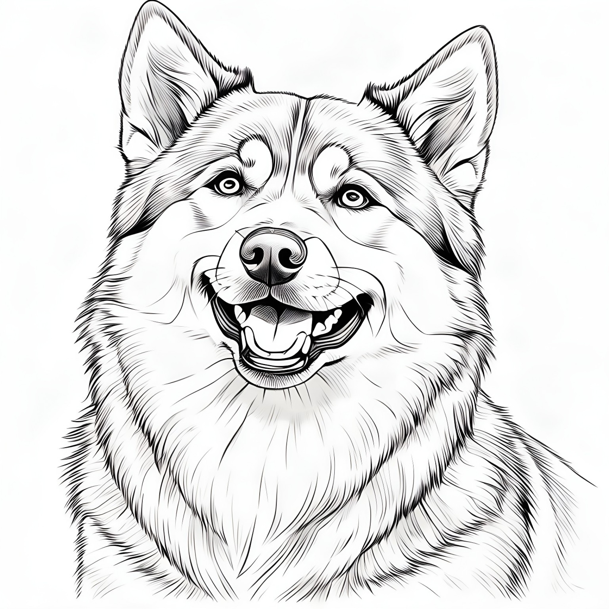 Best Siberian Husky Coloring Pages (Free Printable PDF)