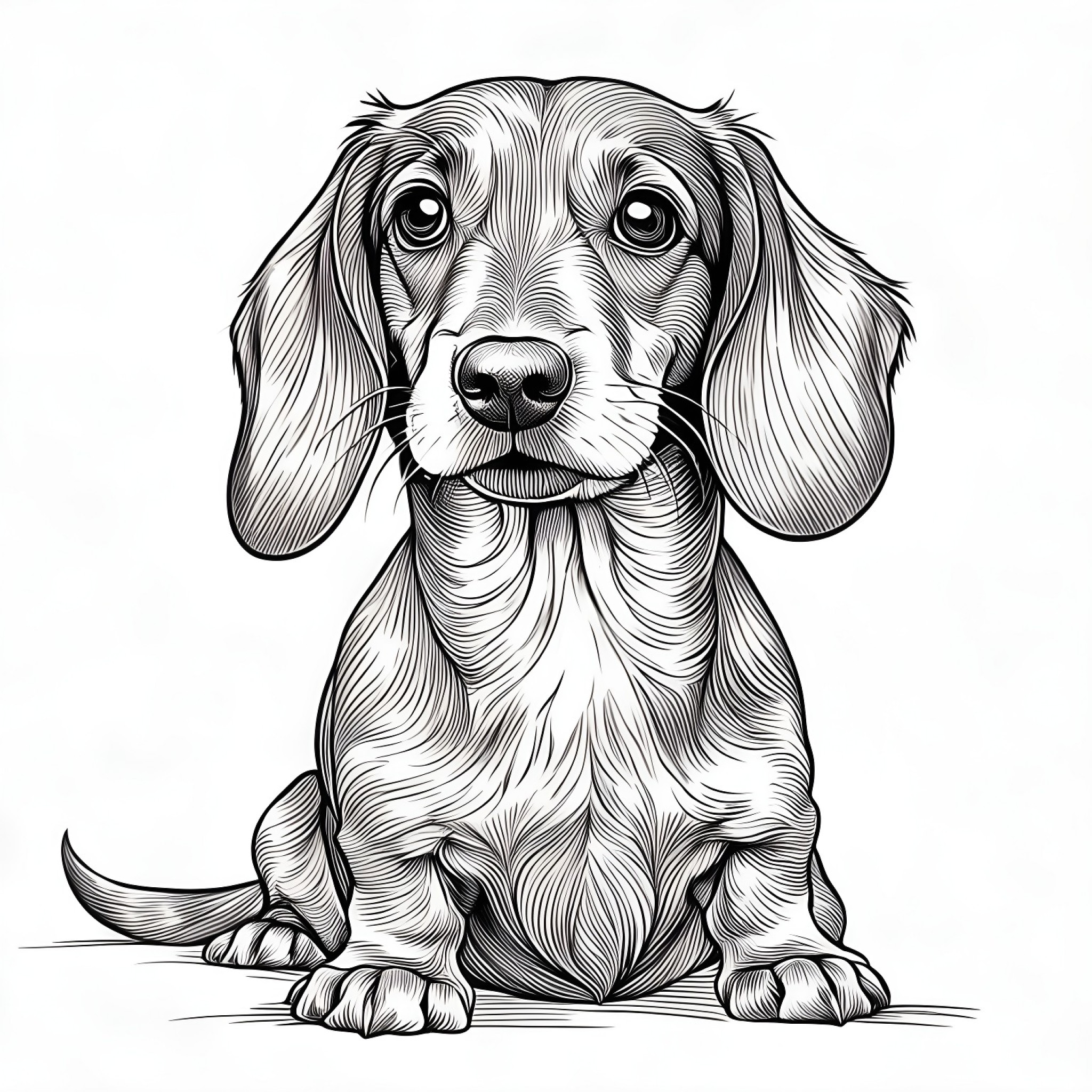 Best Dachshund Coloring Pages (Free Printable PDF)
