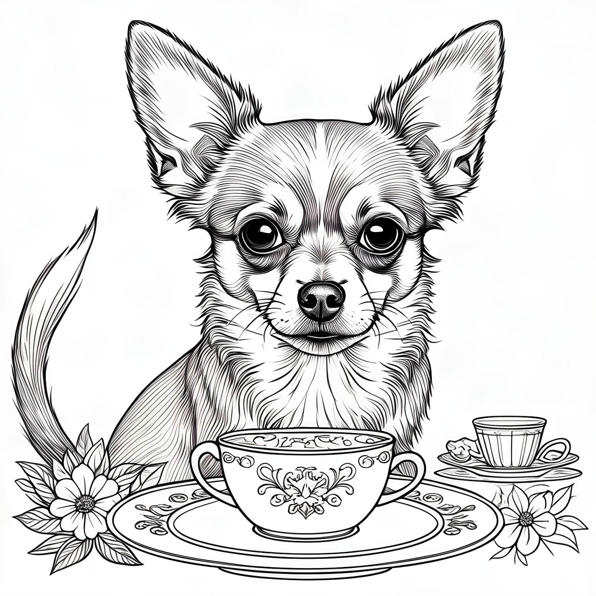 Best Chihuahua Coloring Pages (Free Printable PDF)