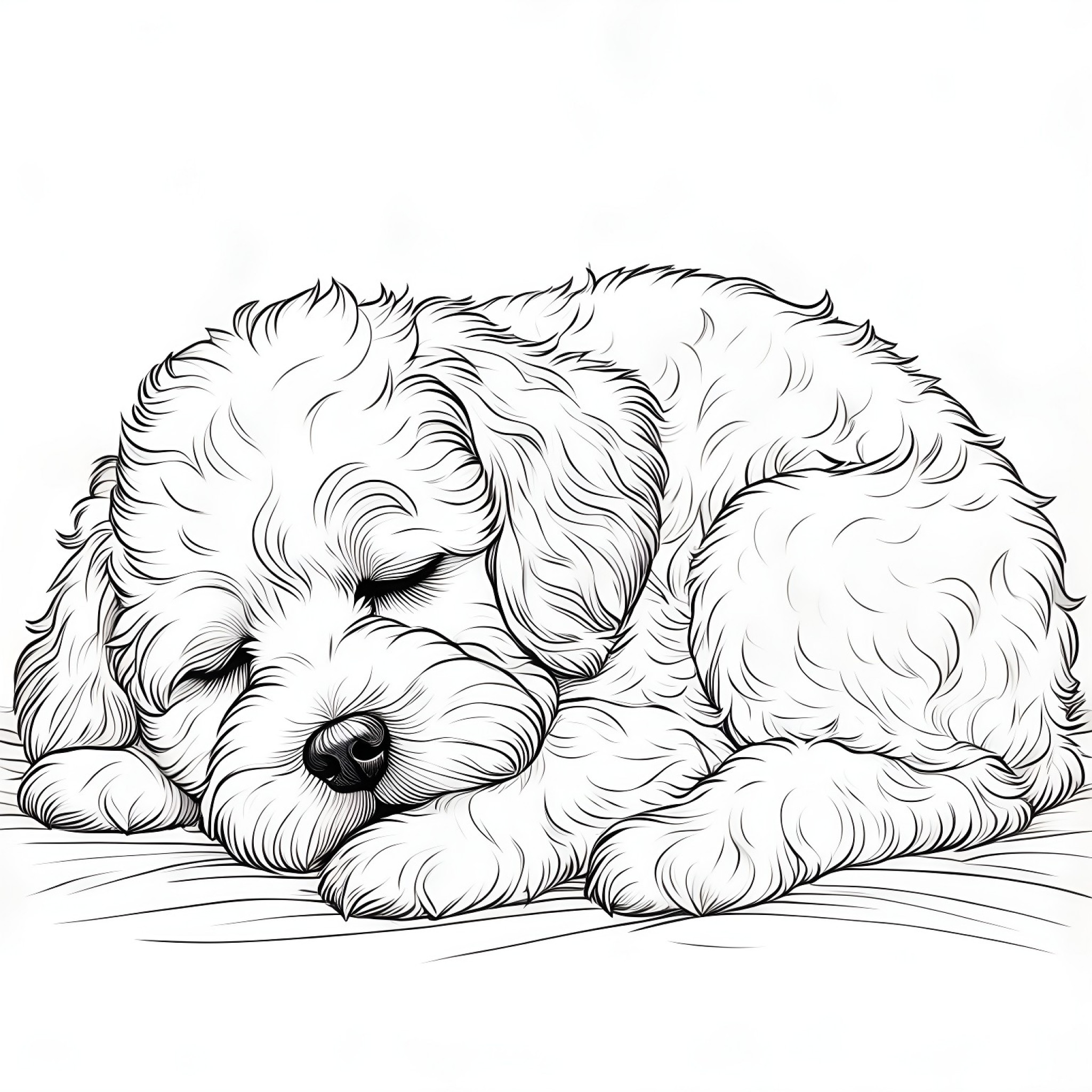 19 Best Bichon Frisé Coloring Pages (Free Printable PDFs)