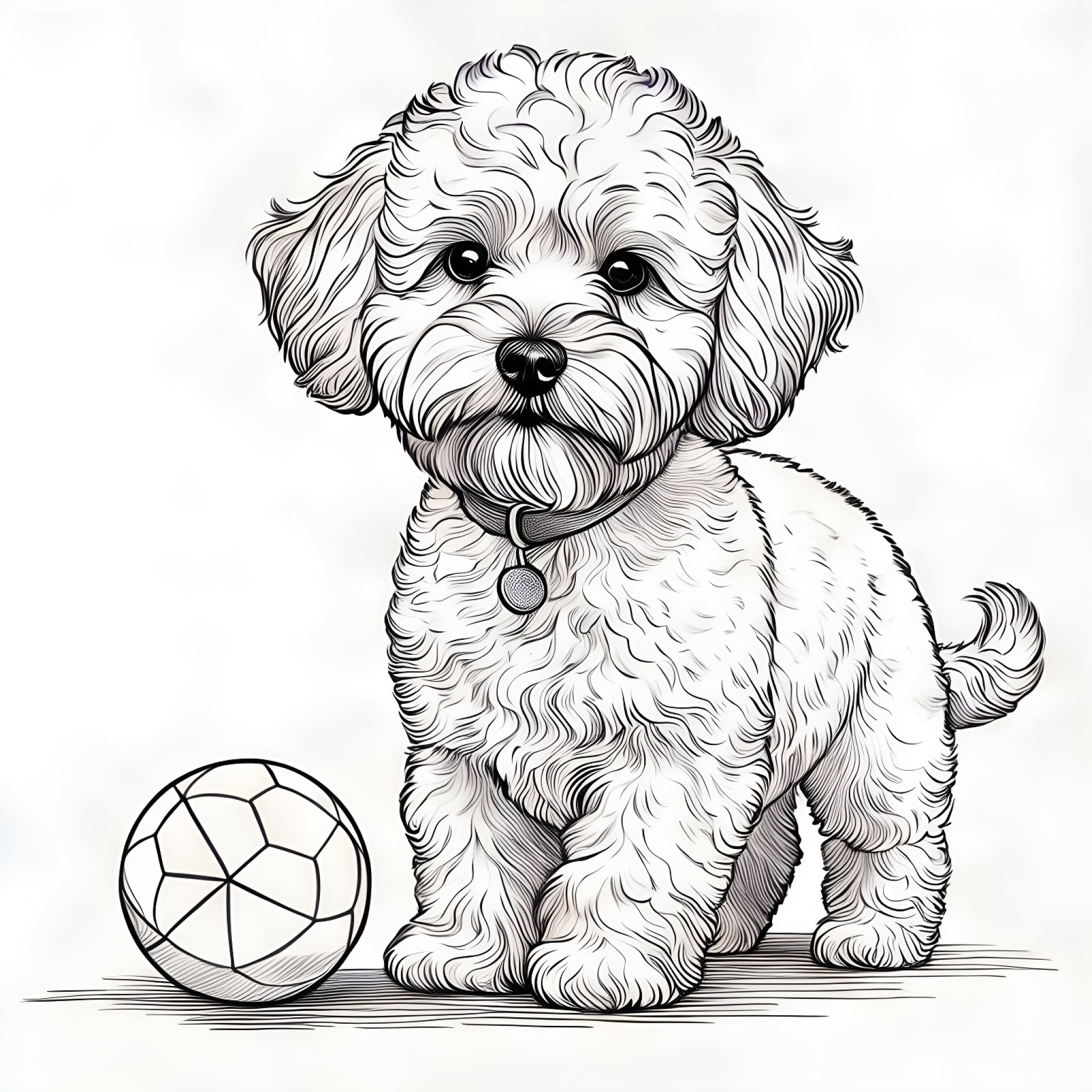 19 Best Bichon Frisé Coloring Pages (Free Printable PDFs)