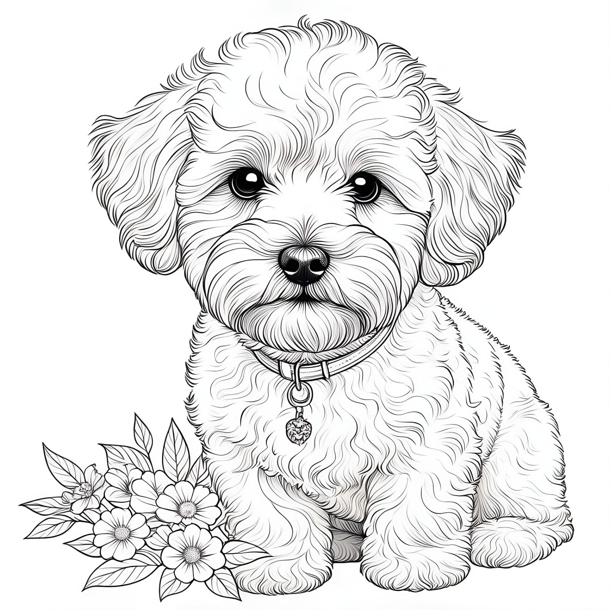 19 Best Bichon Frisé Coloring Pages (Free Printable PDFs)
