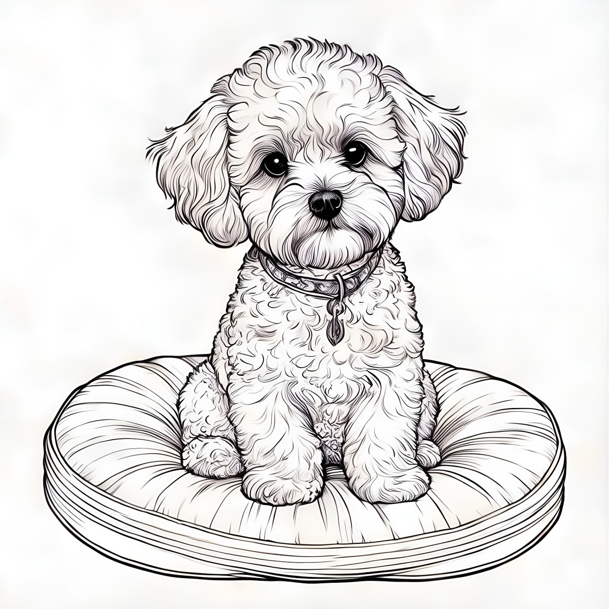 19 Best Bichon Frisé Coloring Pages (Free Printable PDFs)