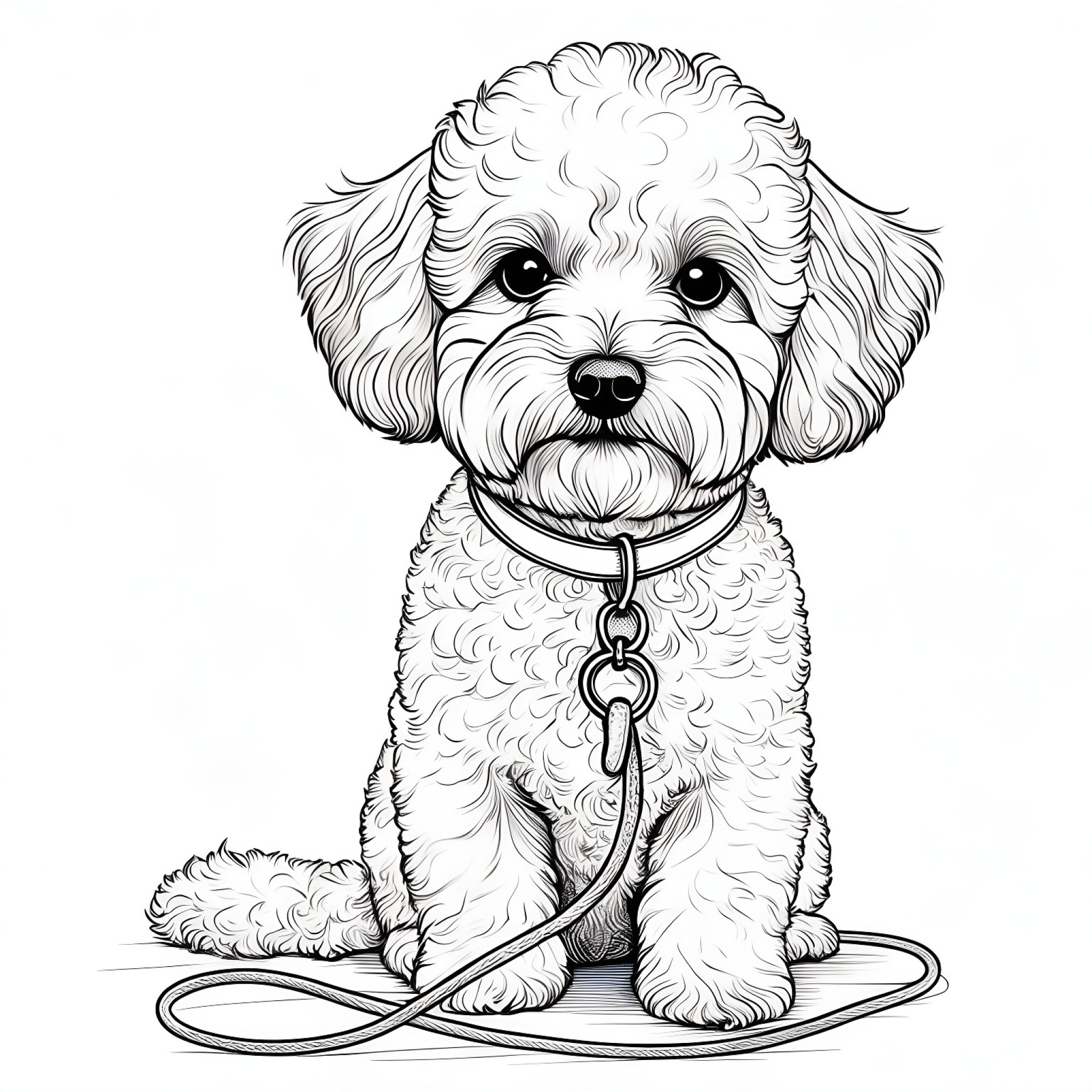 19 Best Bichon Frisé Coloring Pages (Free Printable PDFs)