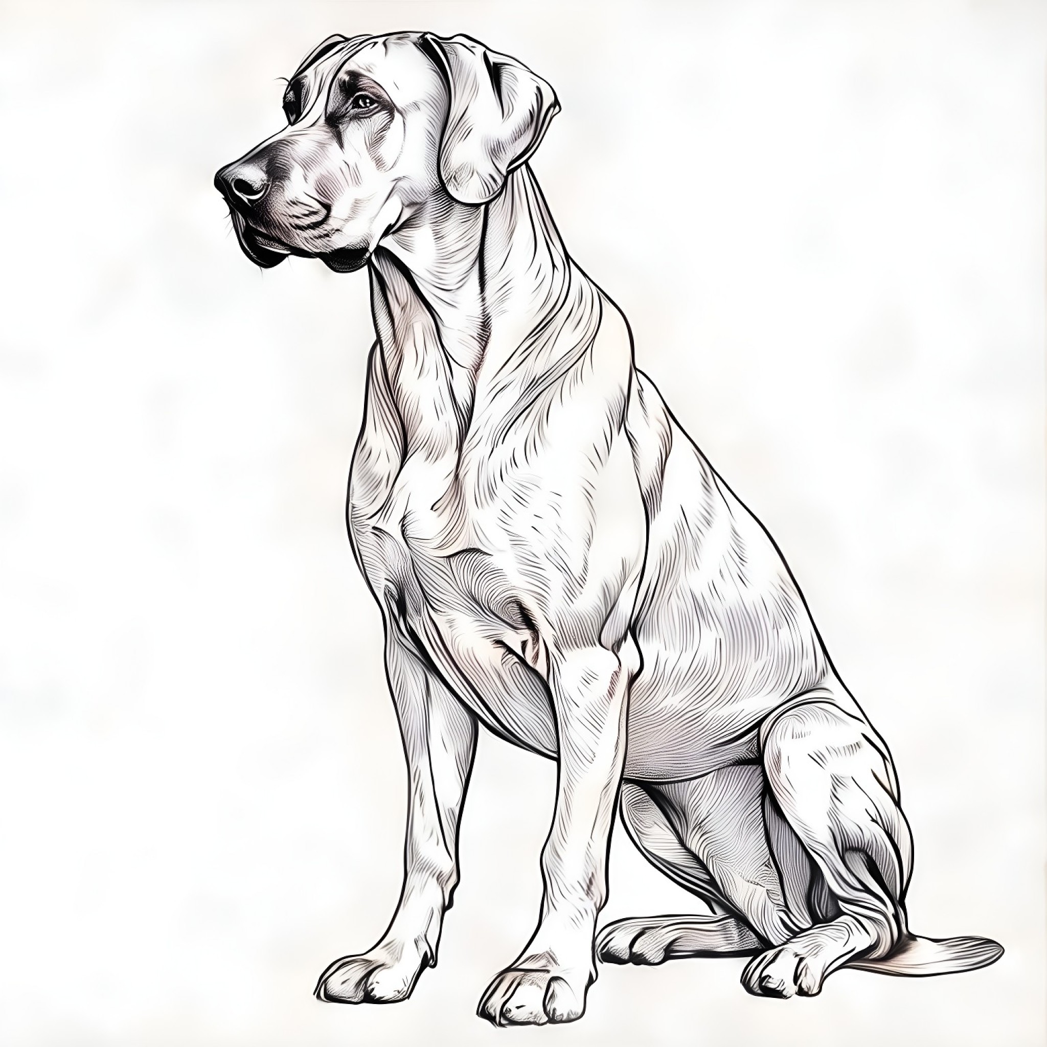 17 Best Rhodesian Ridgeback Coloring Pages (Free Printable PDFs)