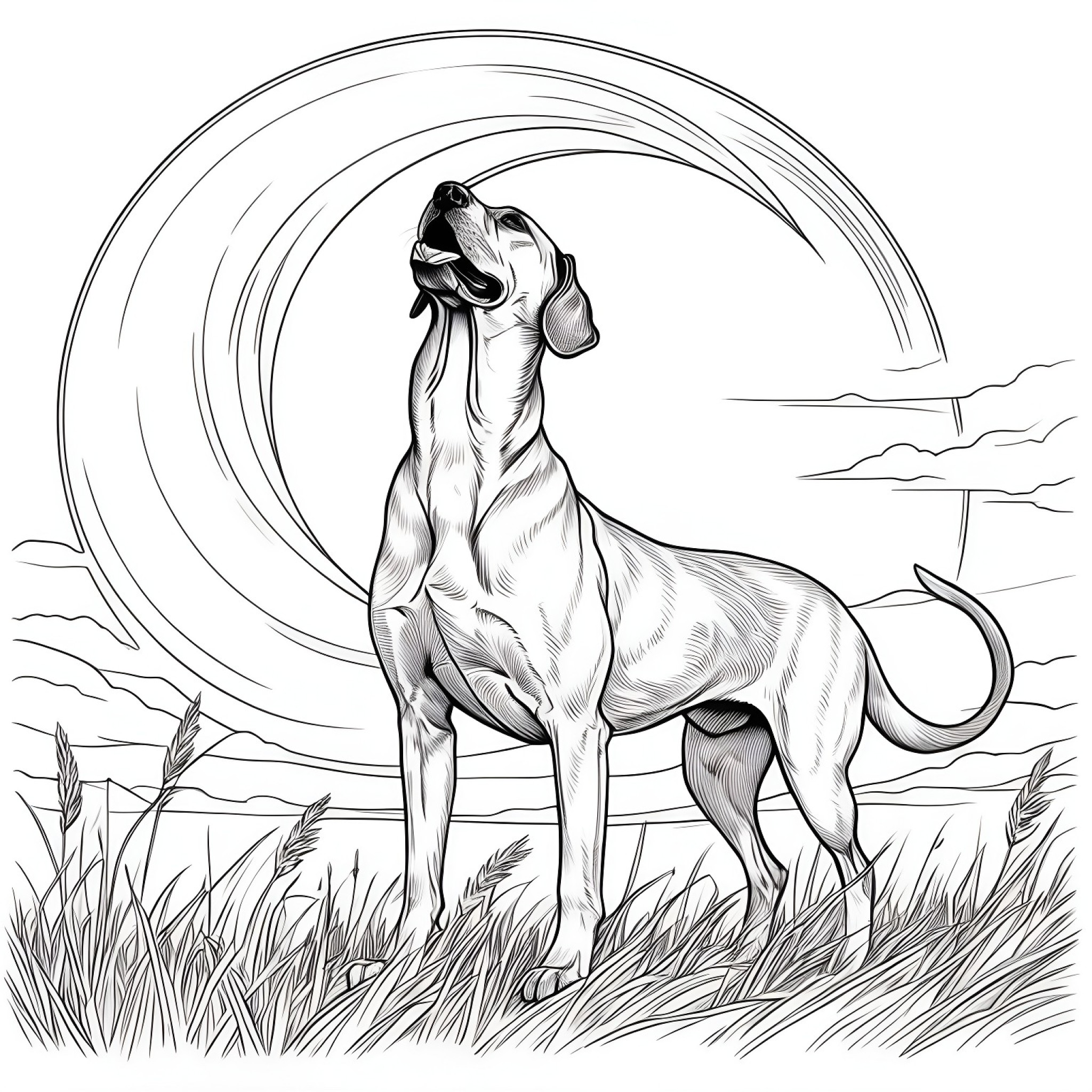 17 Best Rhodesian Ridgeback Coloring Pages (Free Printable PDFs)
