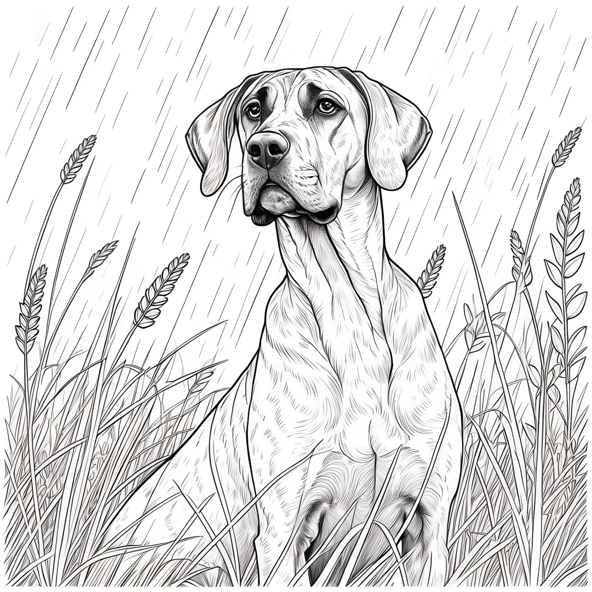 Best Rhodesian Ridgeback Coloring Pages (Free Printable PDF)