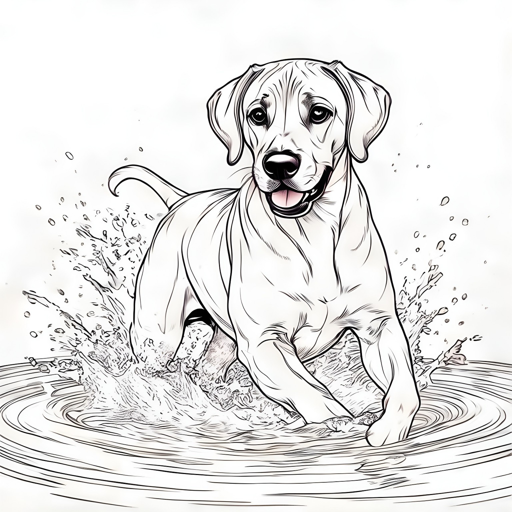 17 Best Rhodesian Ridgeback Coloring Pages (Free Printable PDFs)