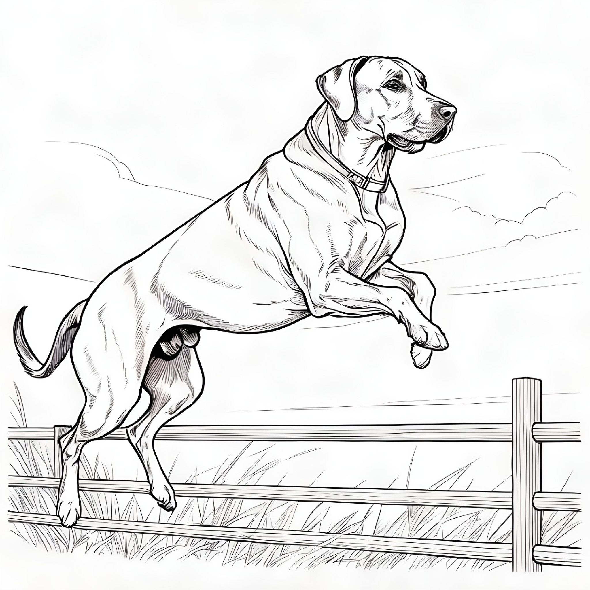 17 Best Rhodesian Ridgeback Coloring Pages (Free Printable PDFs)