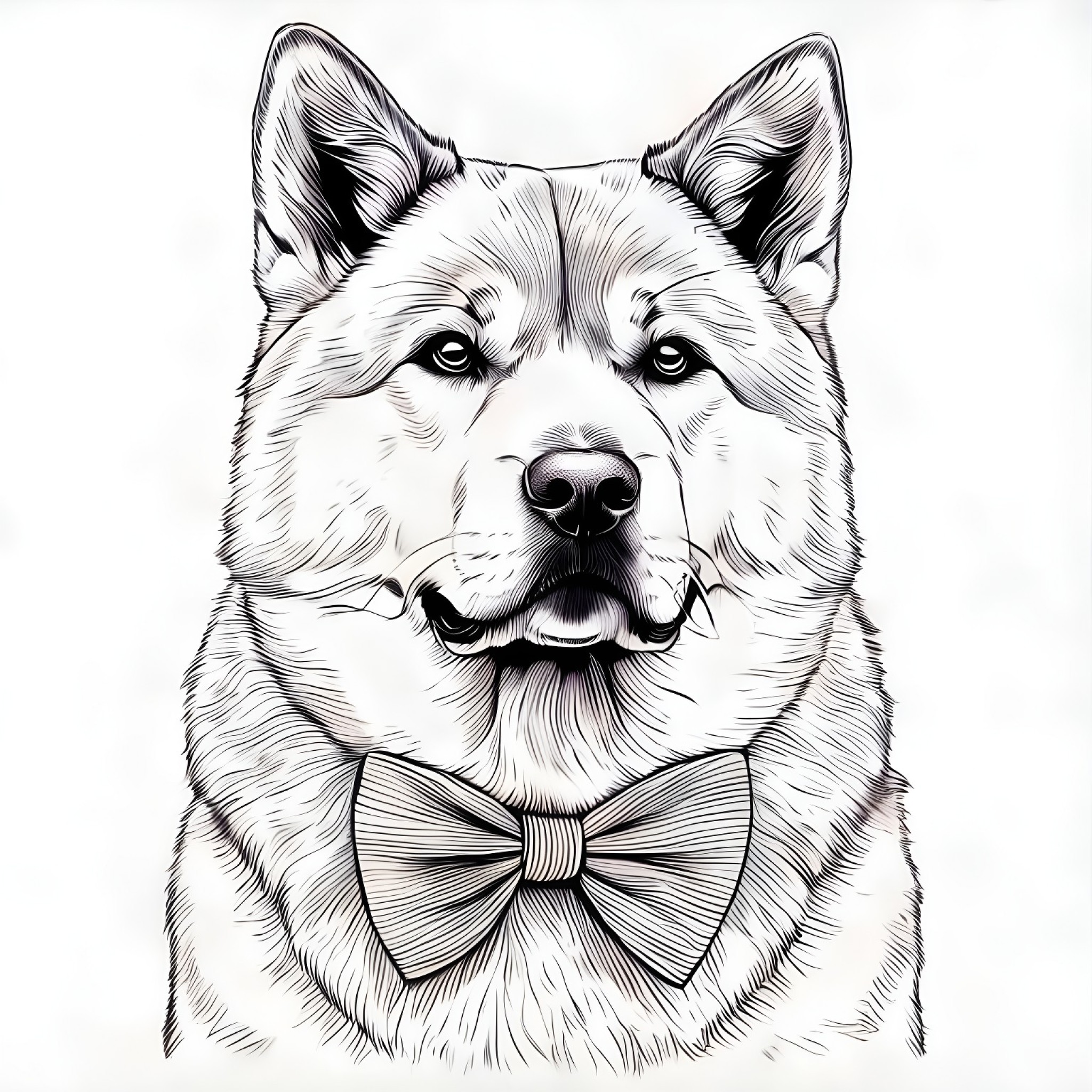 Best Akita Coloring Pages (Free Printable PDF)