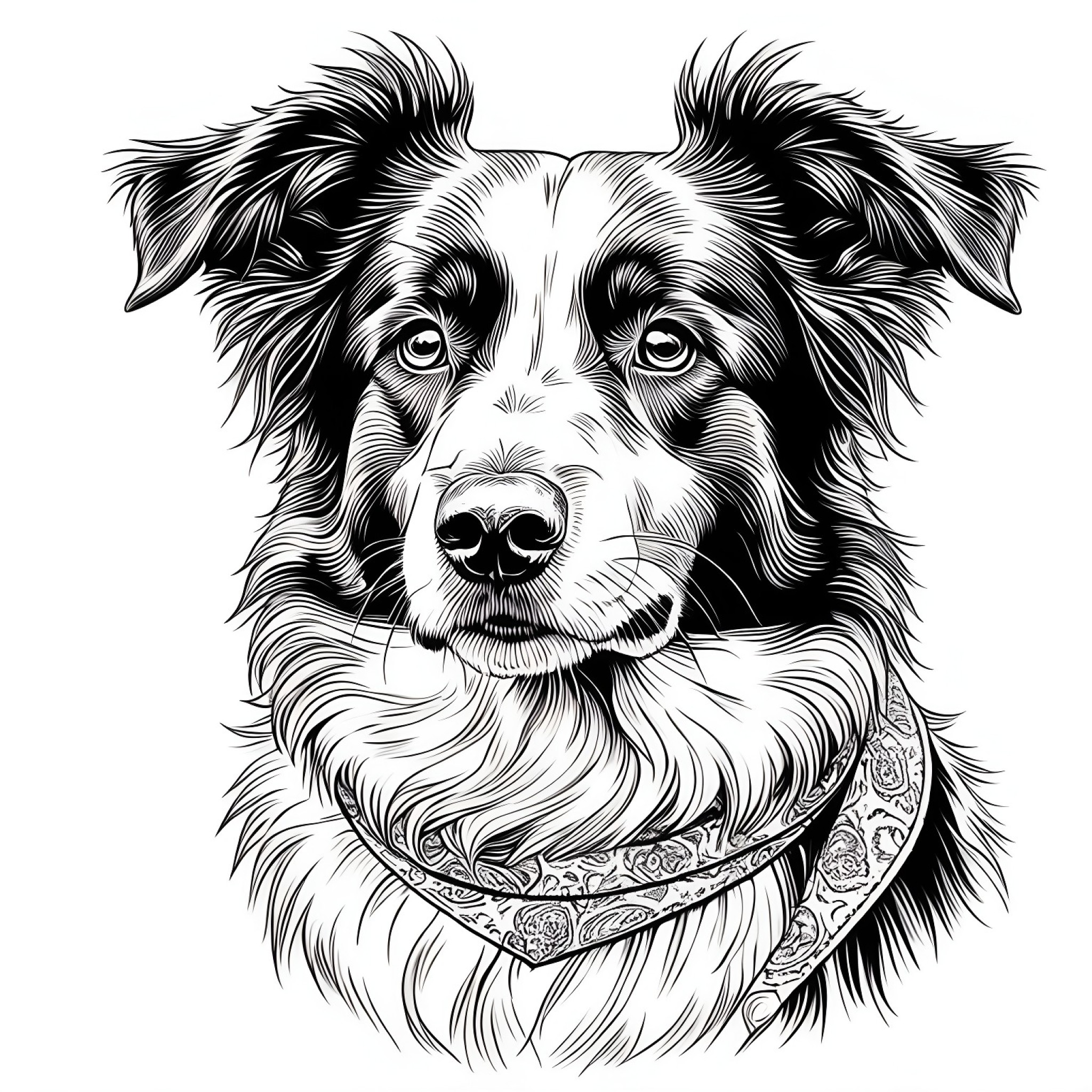 Best Border Collie Coloring Pages (Free Printable PDF)