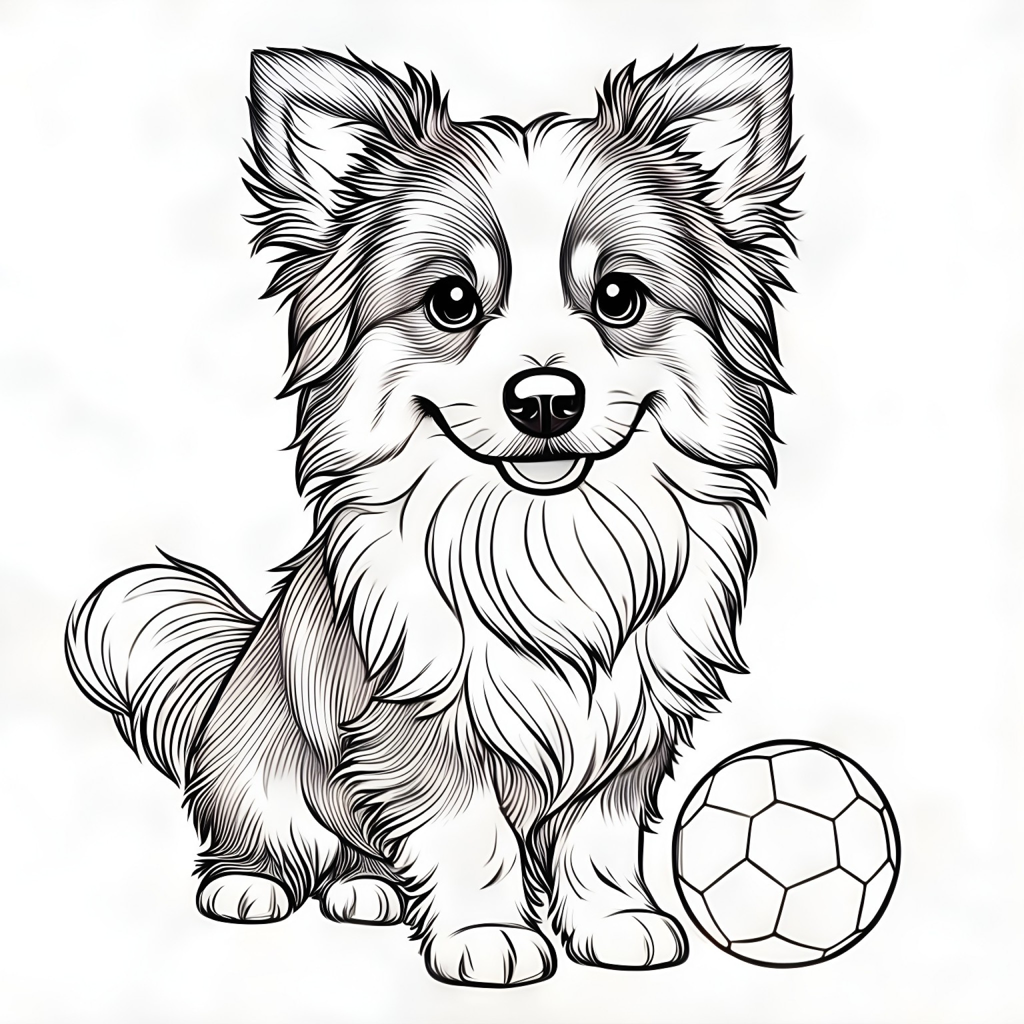 Best Border Collie Coloring Pages (Free Printable PDF)