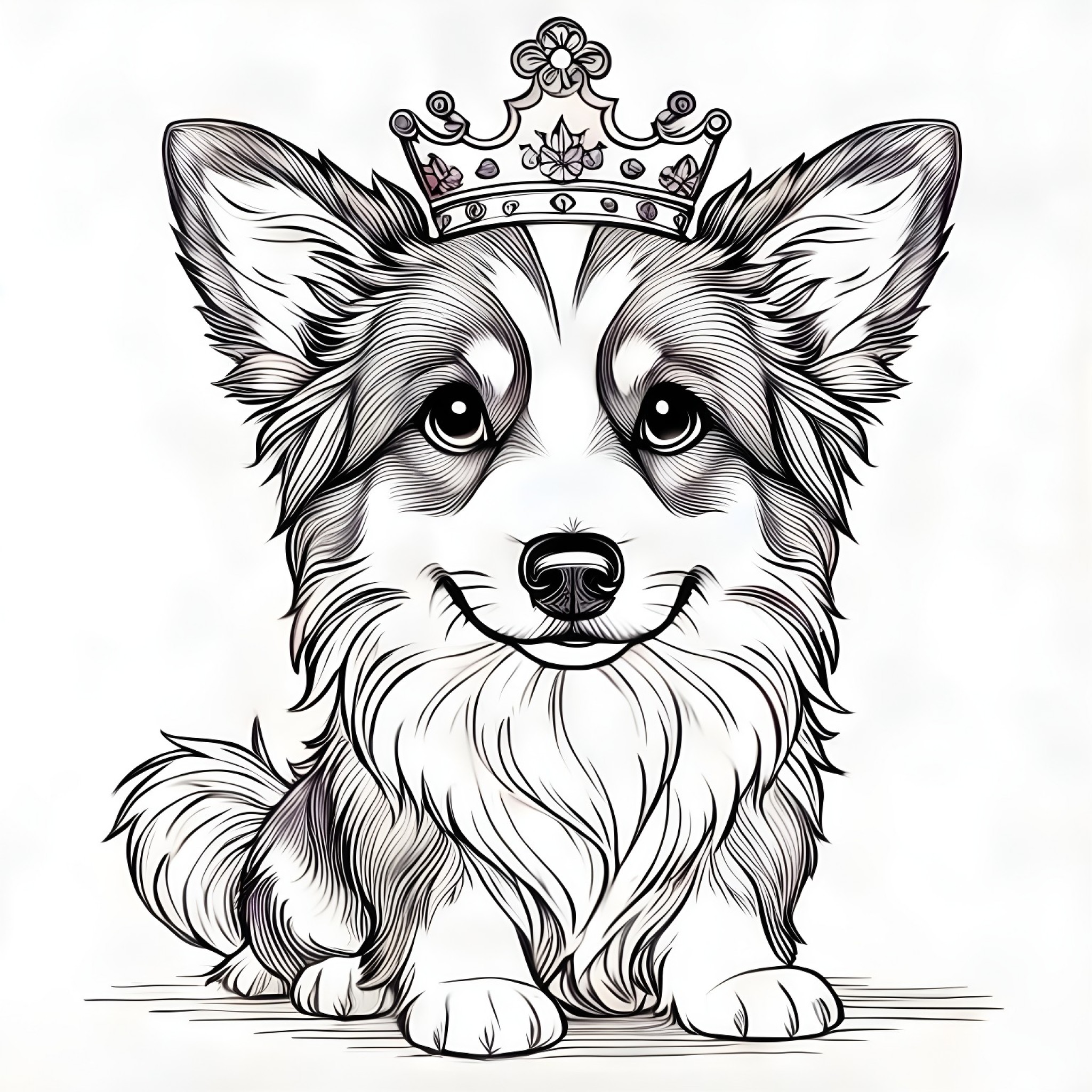 Best Border Collie Coloring Pages (Free Printable PDF)