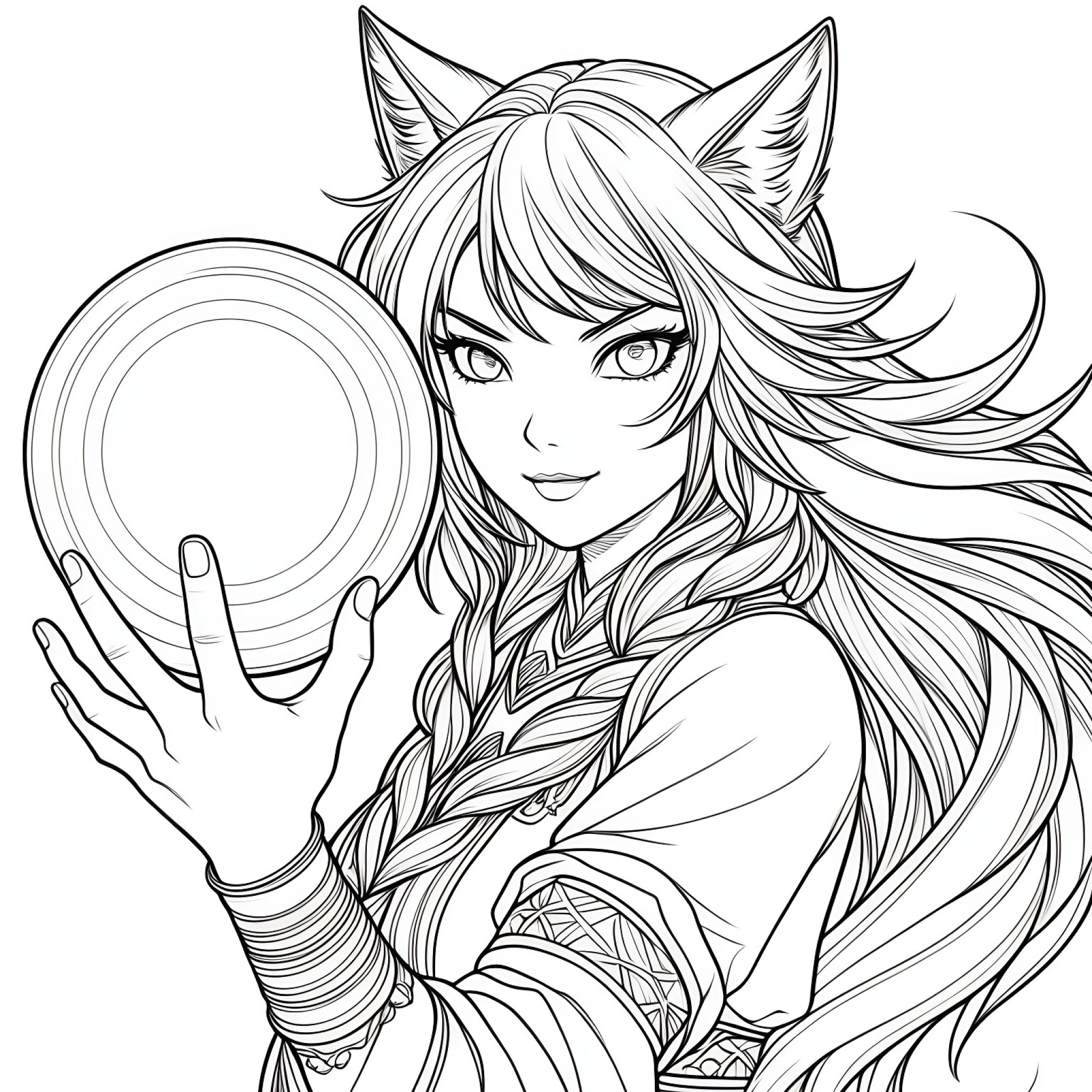 Best Ahri Coloring Pages (Free Printable PDF)