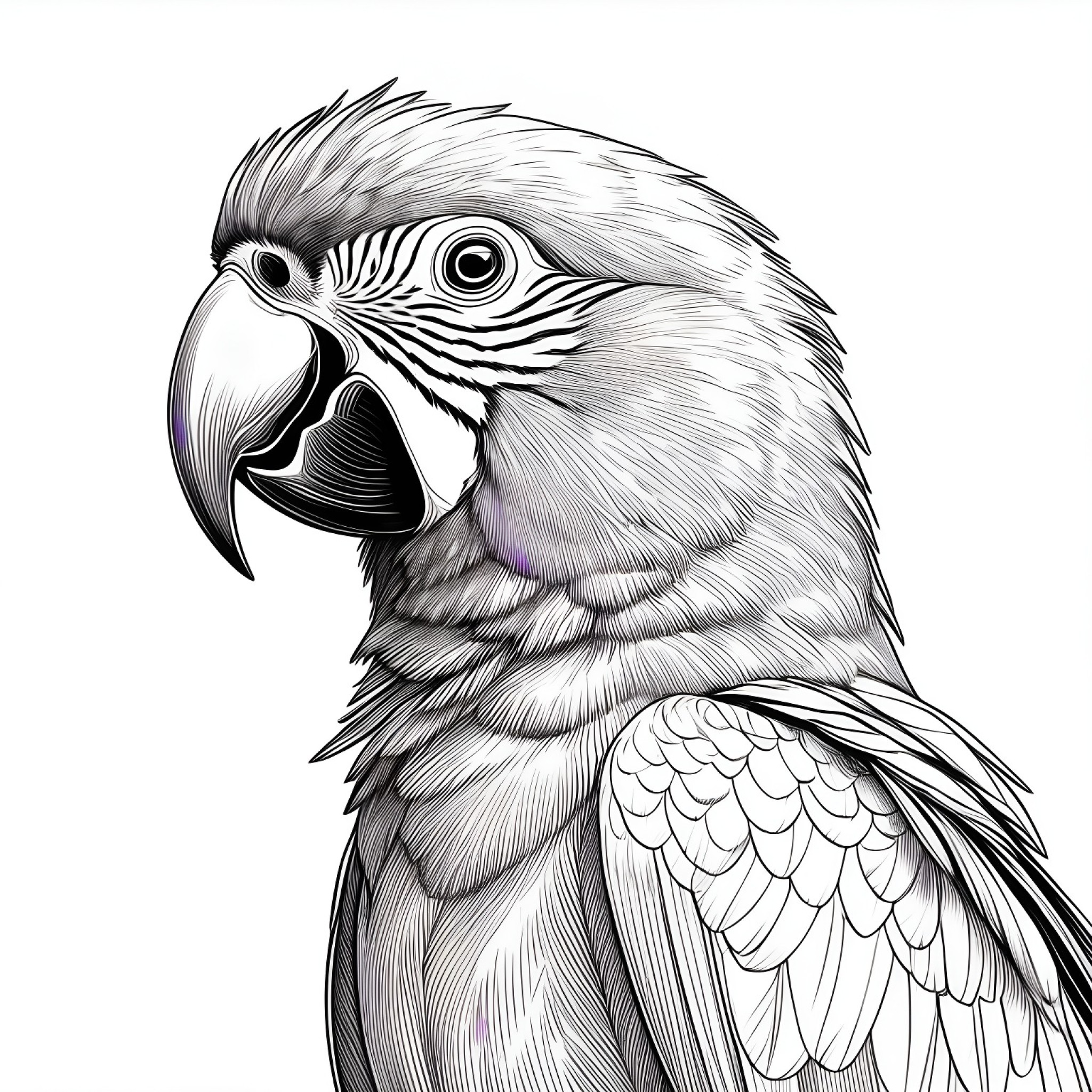 Best Parrot Coloring Pages (Free Printable PDF)