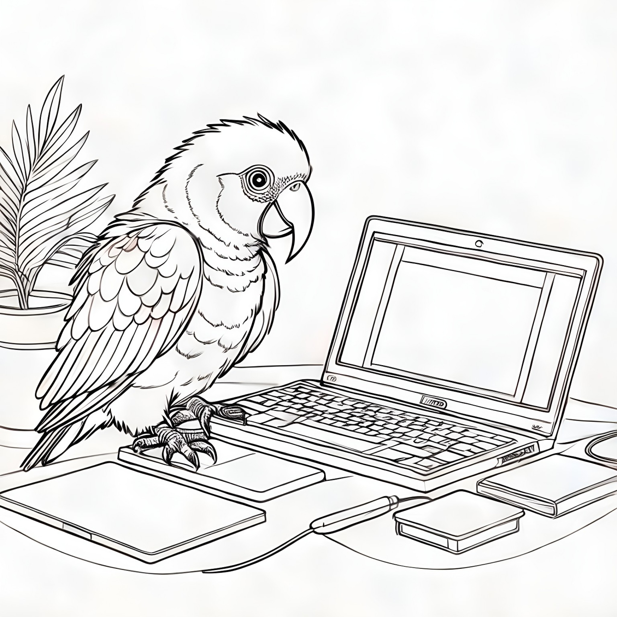 17 Best Parrot Coloring Pages (Free Printable PDFs)