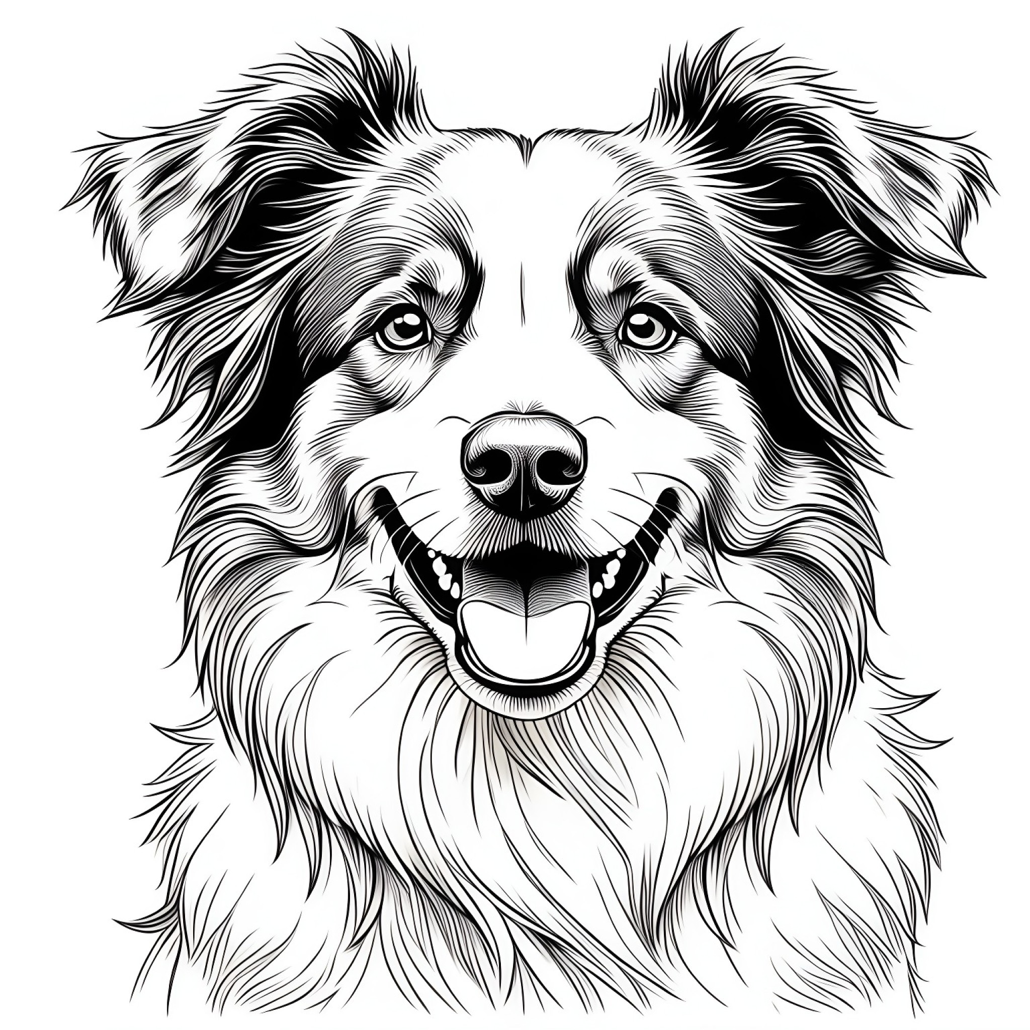 Best Border Collie Coloring Pages (Free Printable PDF)