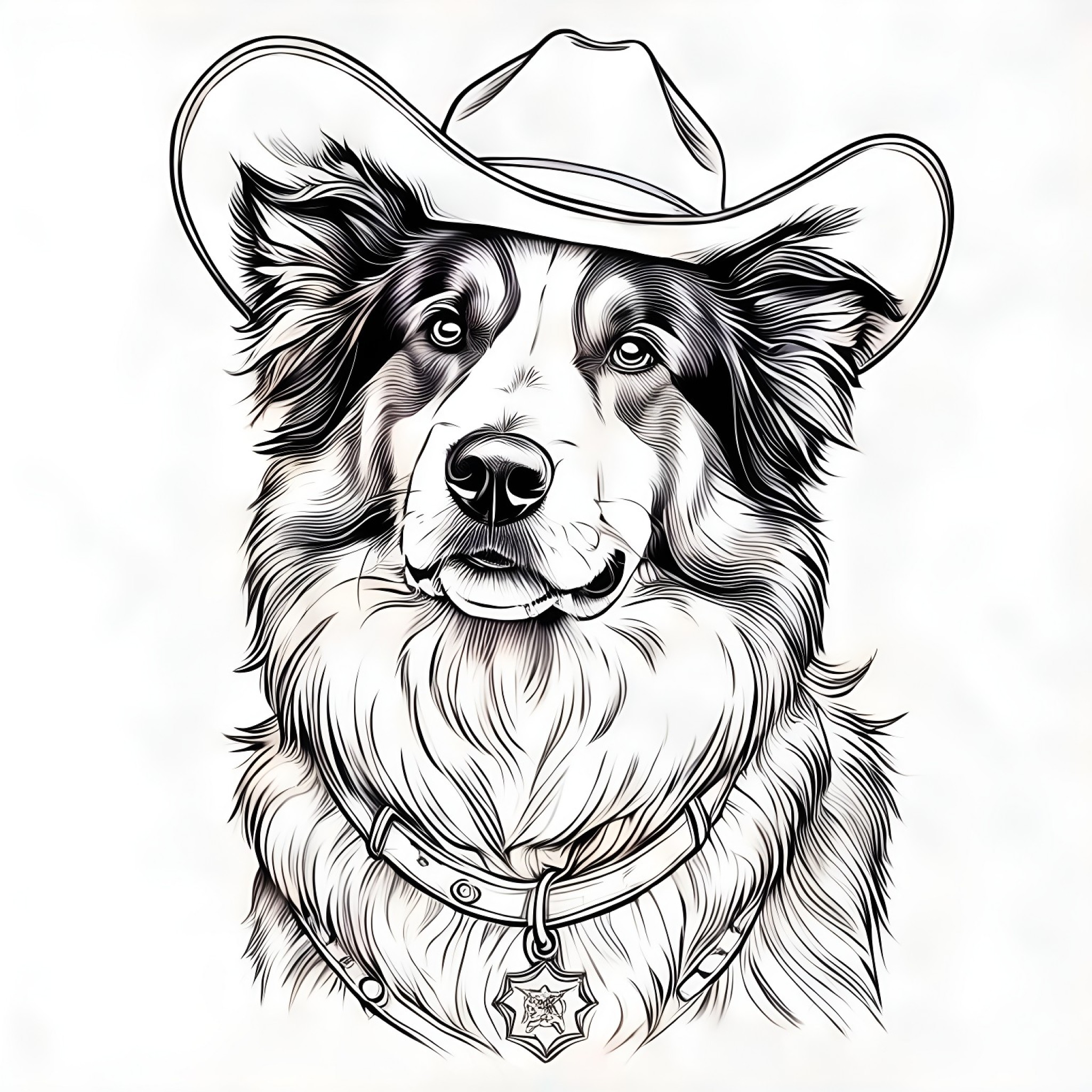 Best Border Collie Coloring Pages (Free Printable PDF)