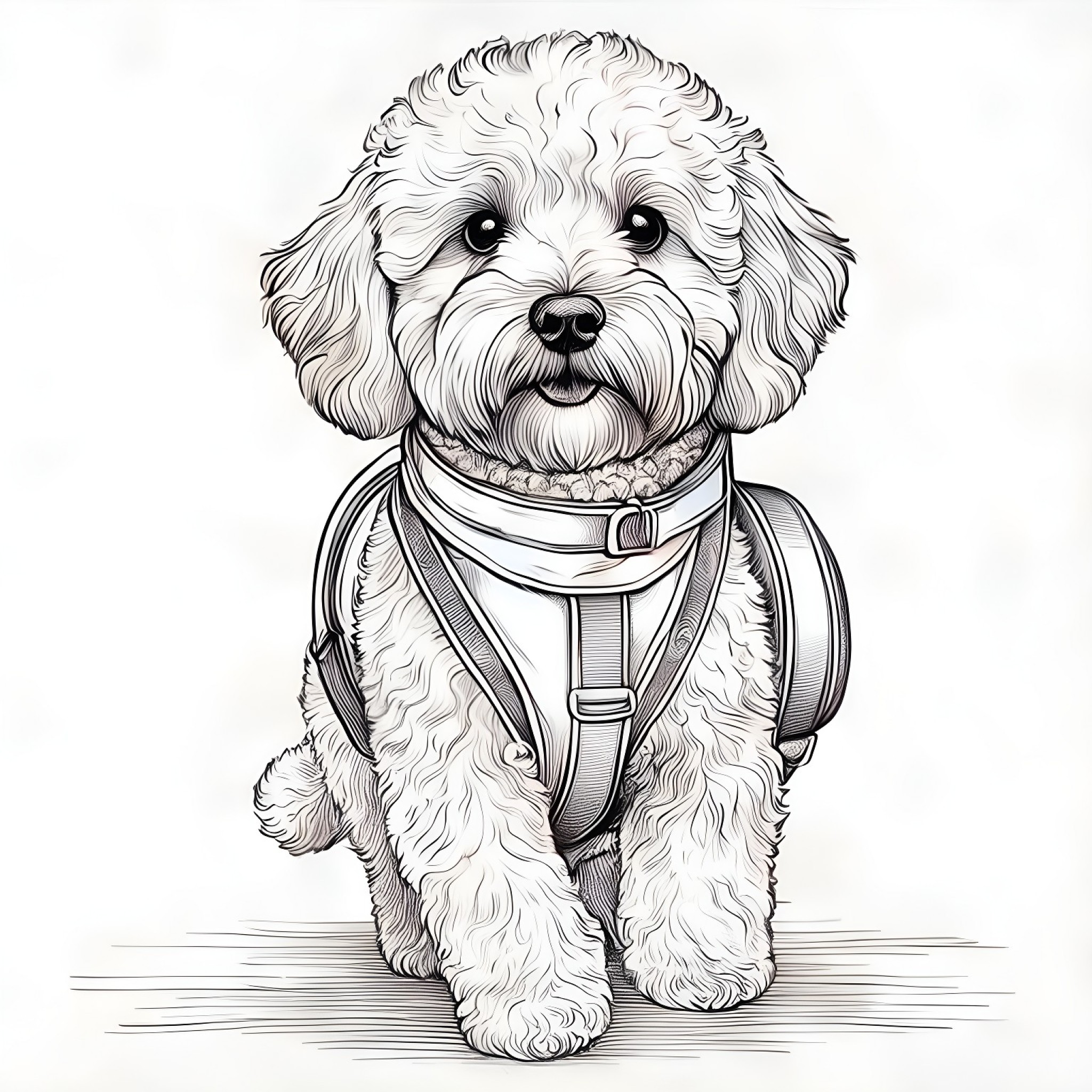 19 Best Bichon Frisé Coloring Pages (Free Printable PDFs)