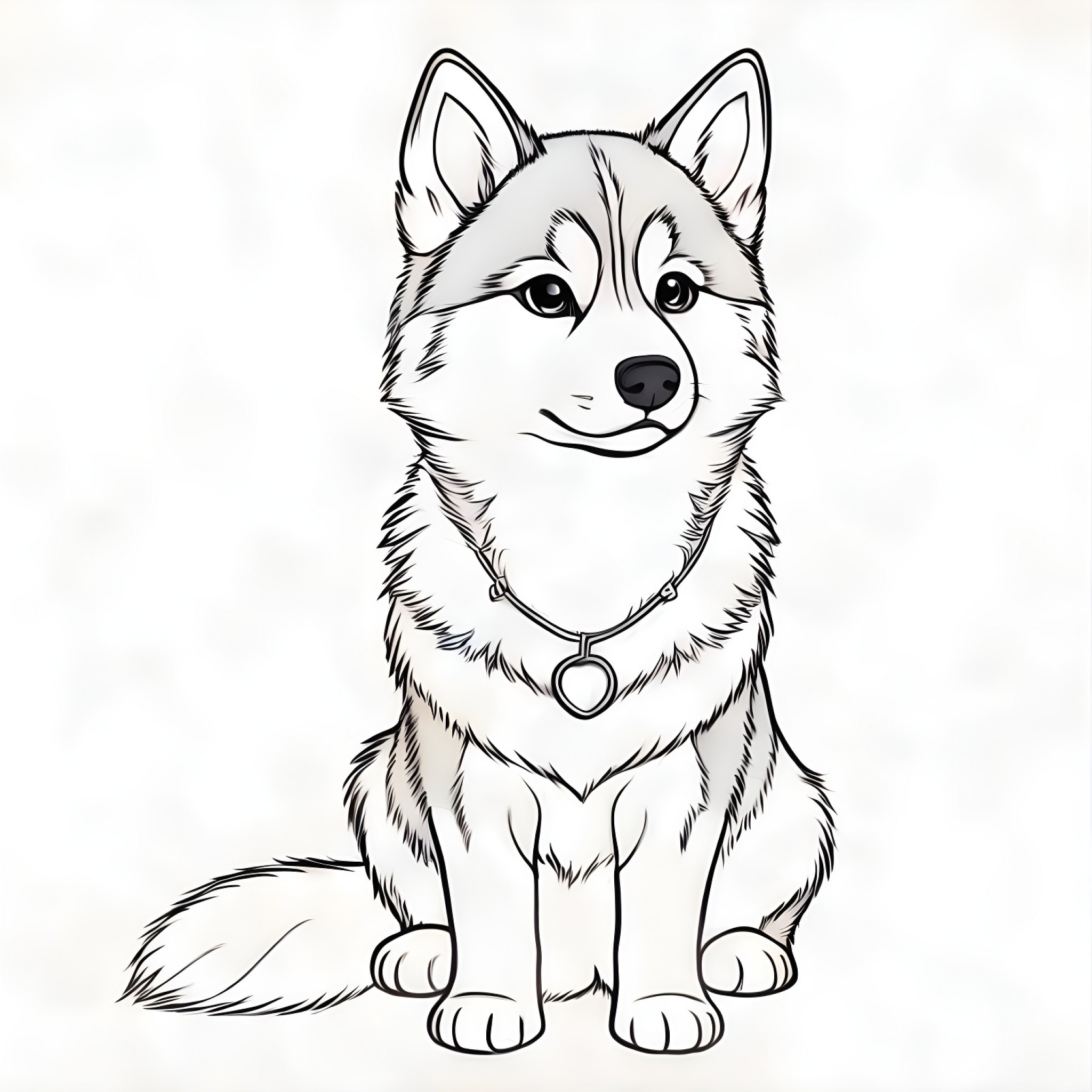 Best Siberian Husky Coloring Pages (Free Printable PDF)