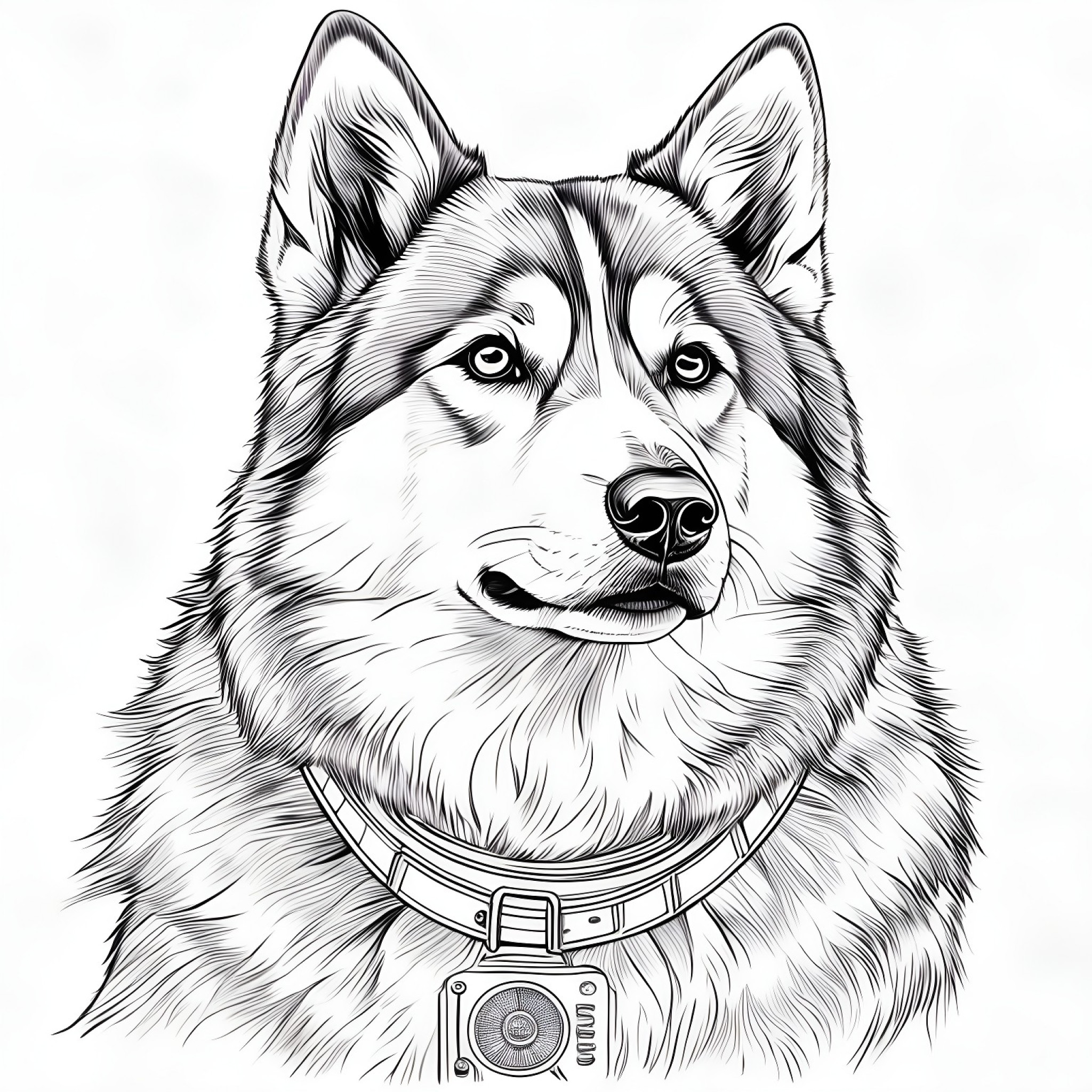 Best Siberian Husky Coloring Pages (Free Printable PDF)