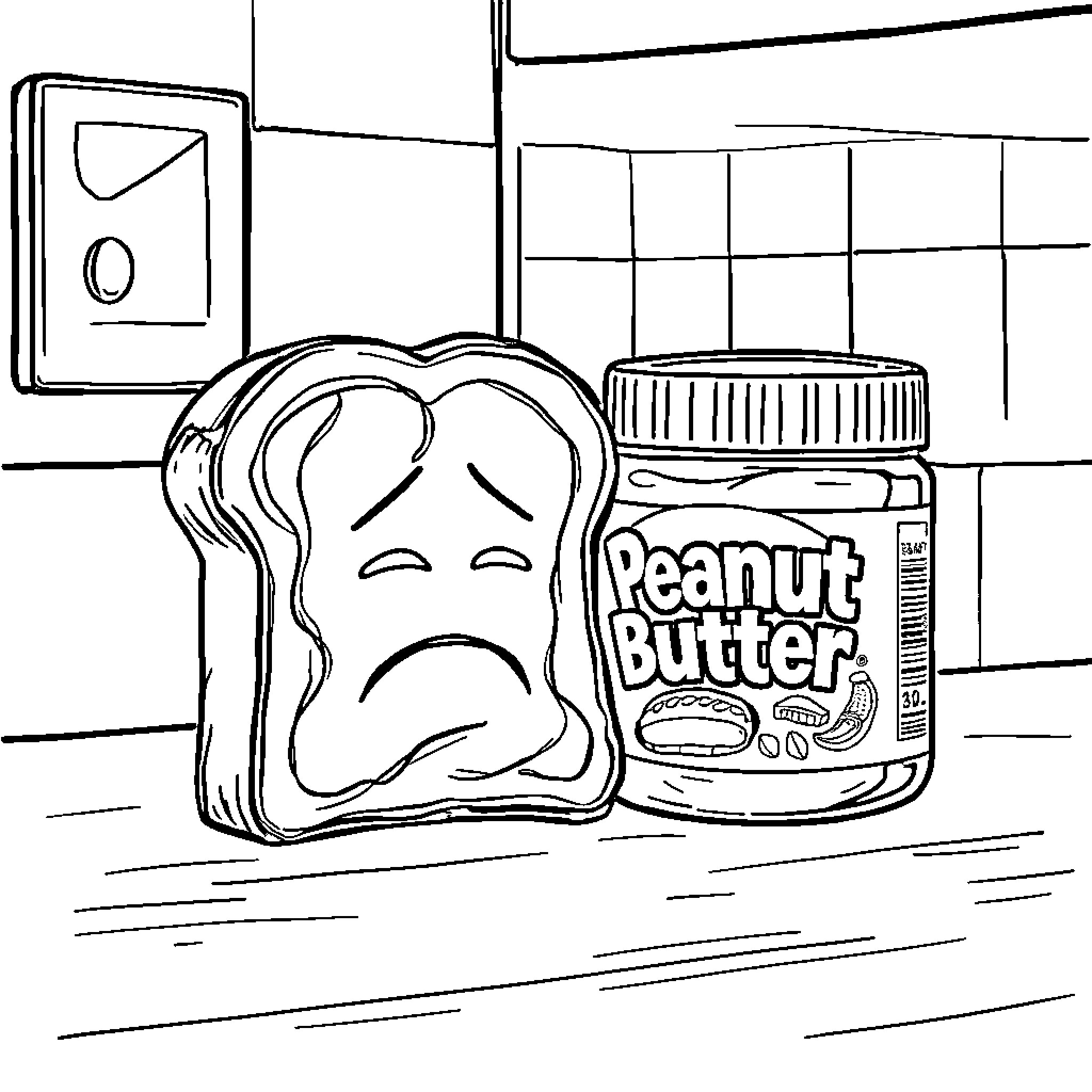 Best Toast Coloring Pages (Free Printable PDF)