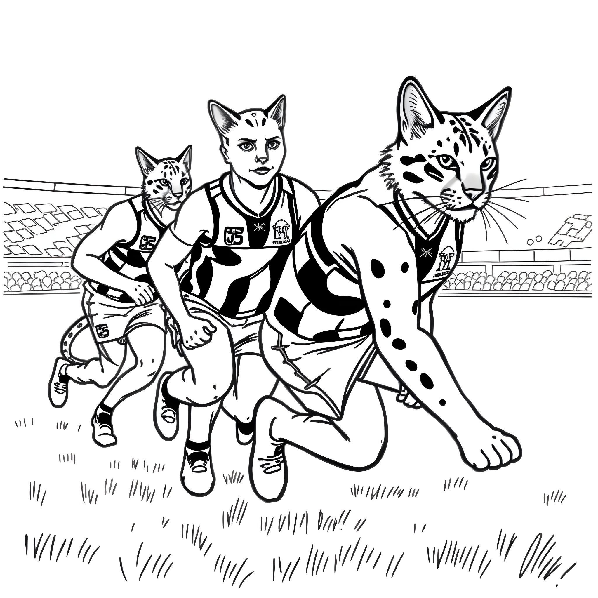 Best Geelong Cats Coloring Pages (Free Printable PDF)
