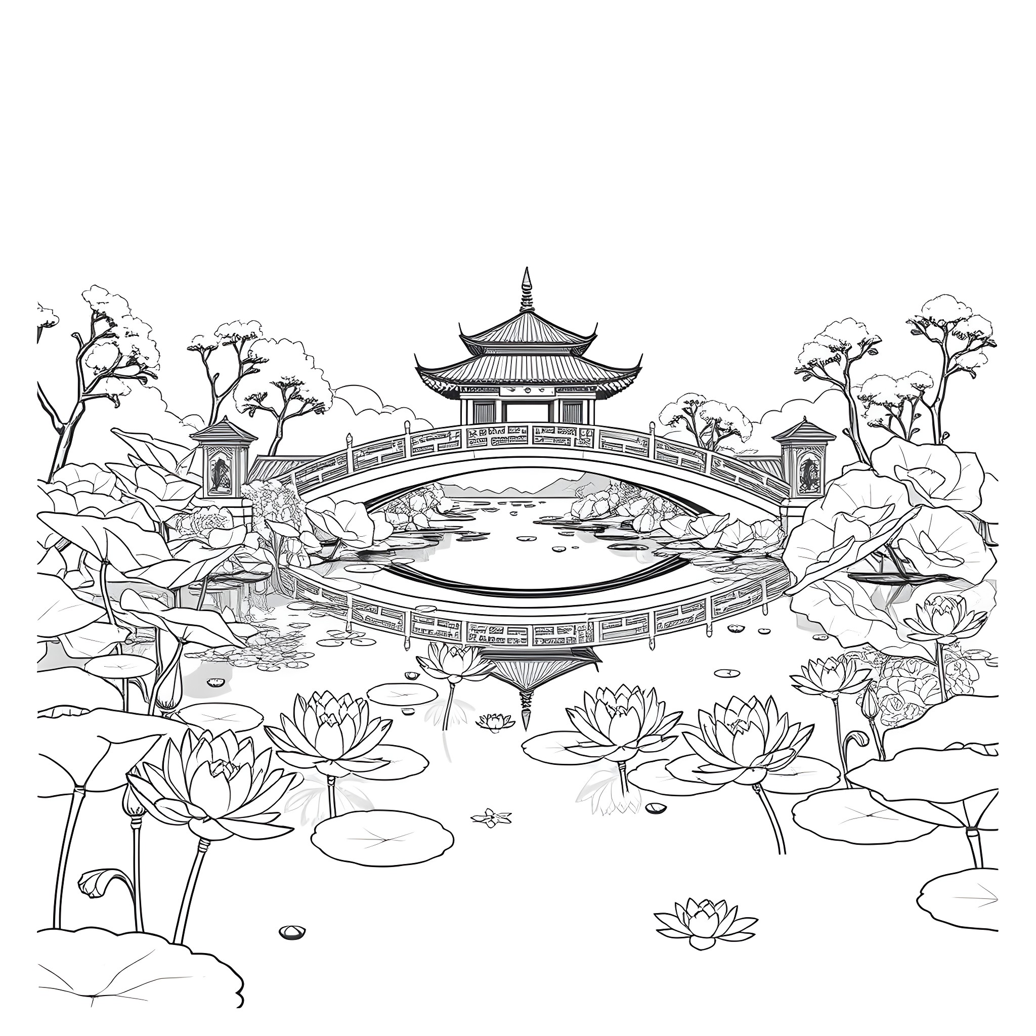 Best Pond Coloring Pages (Free Printable PDF)