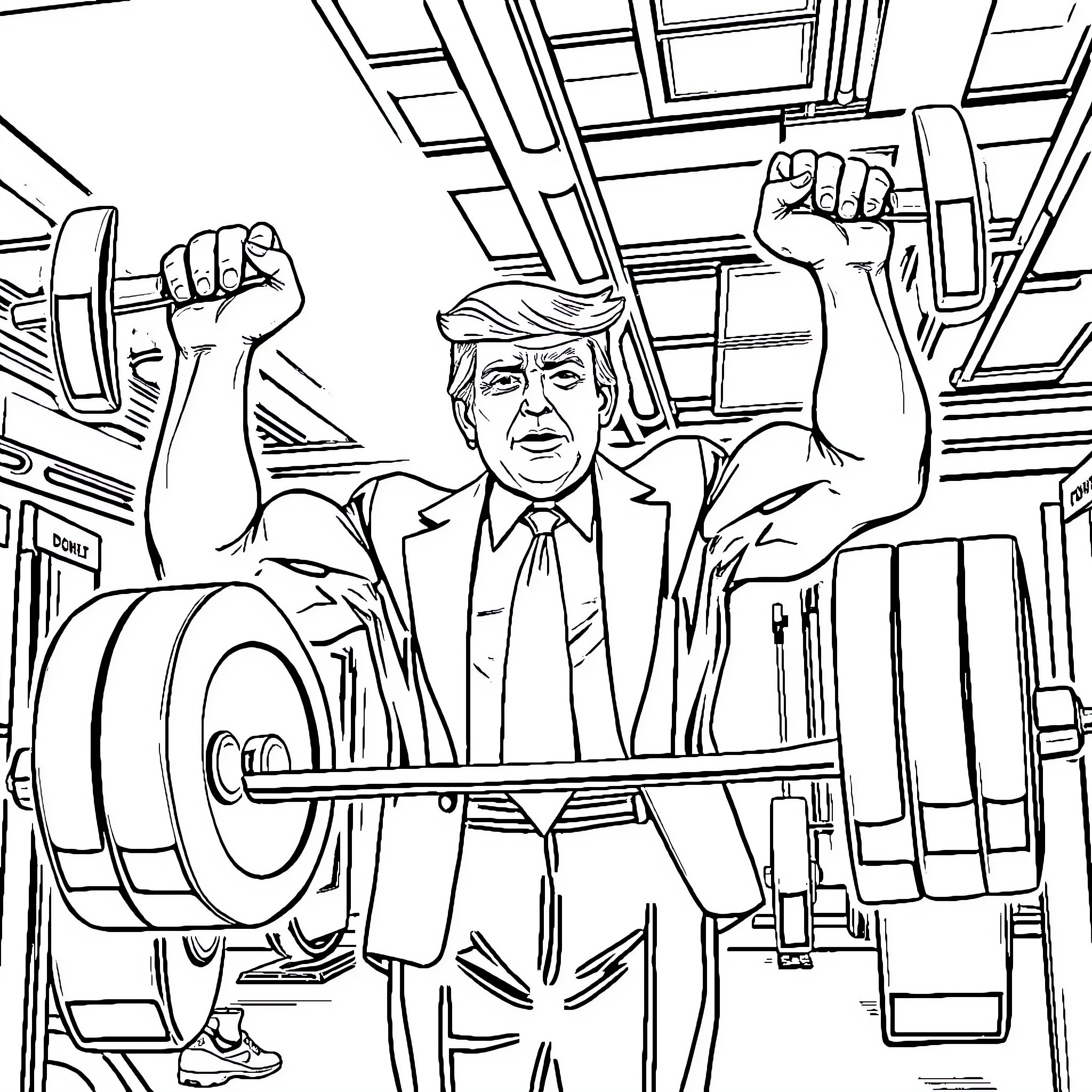 Best Donald Trump Coloring Pages (Free Printable PDF)