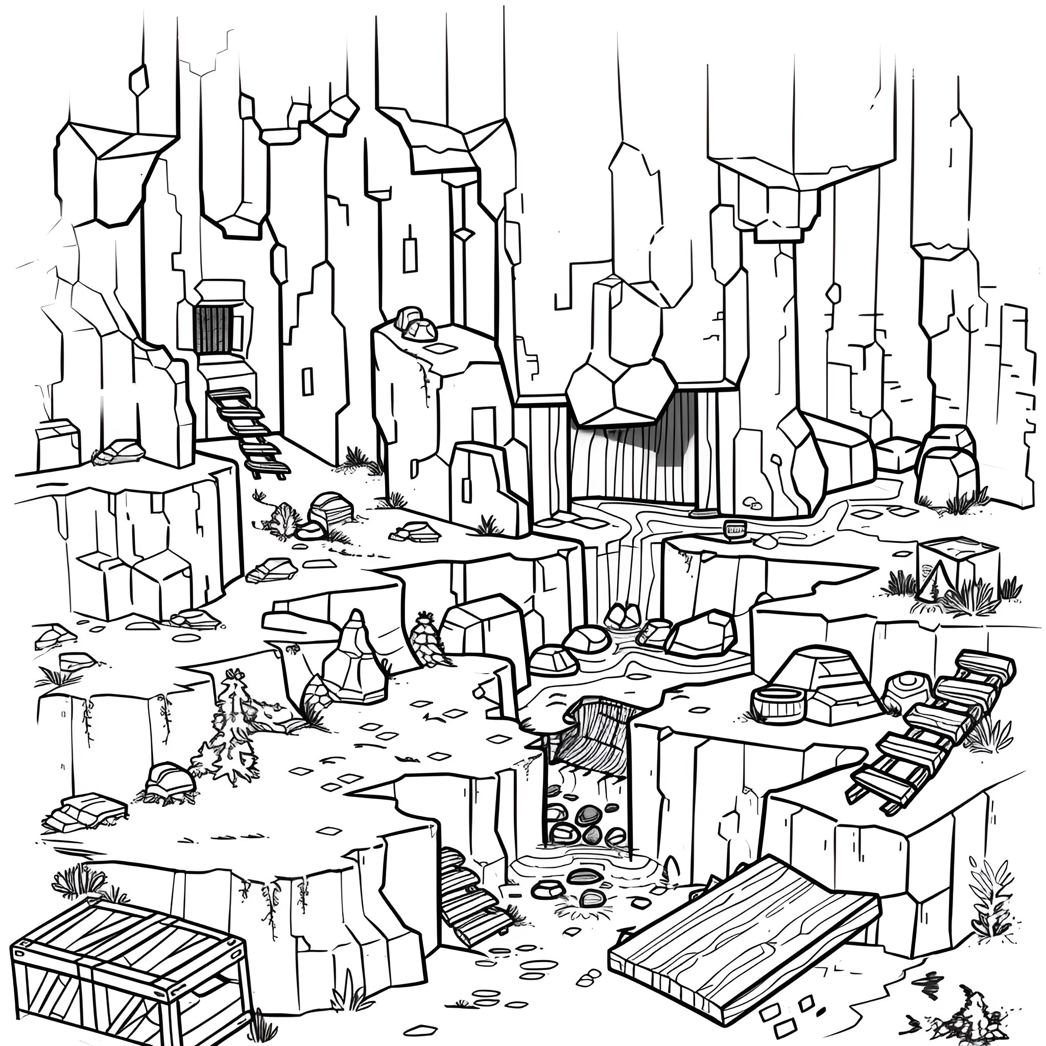 Best Minecraft Coloring Pages (Free Printable PDF)