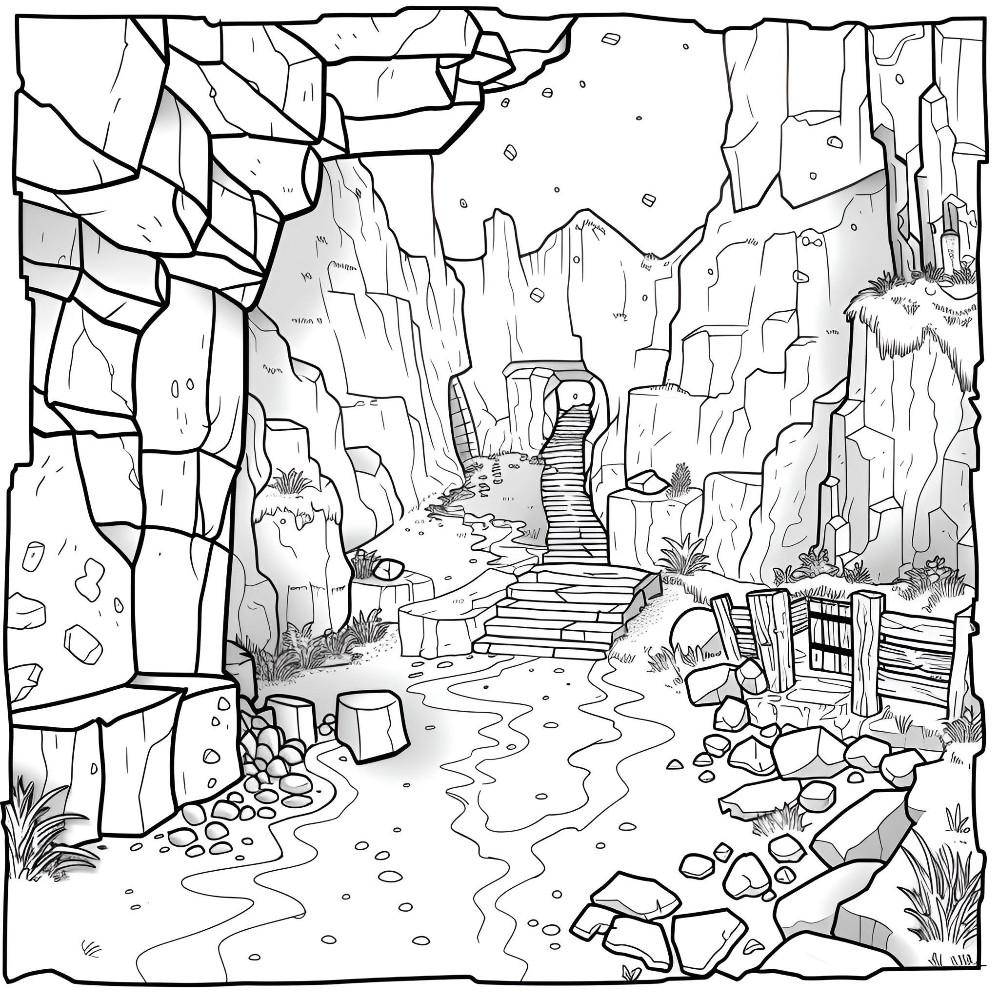 Best Minecraft Coloring Pages (Free Printable PDF)