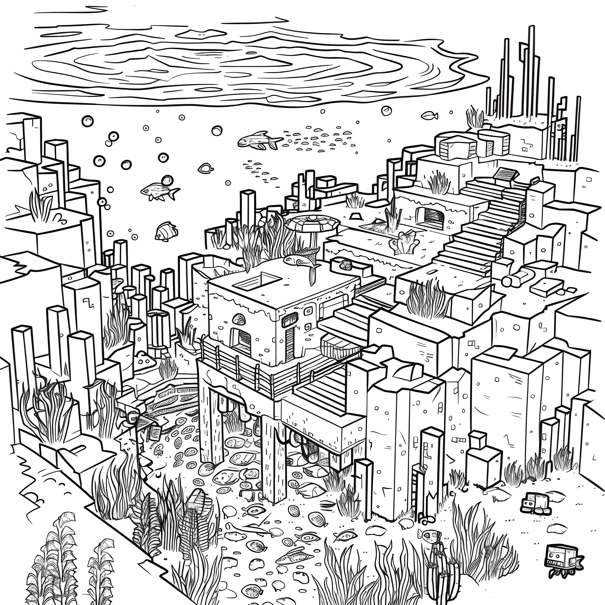 Best Minecraft Coloring Pages (Free Printable PDF)