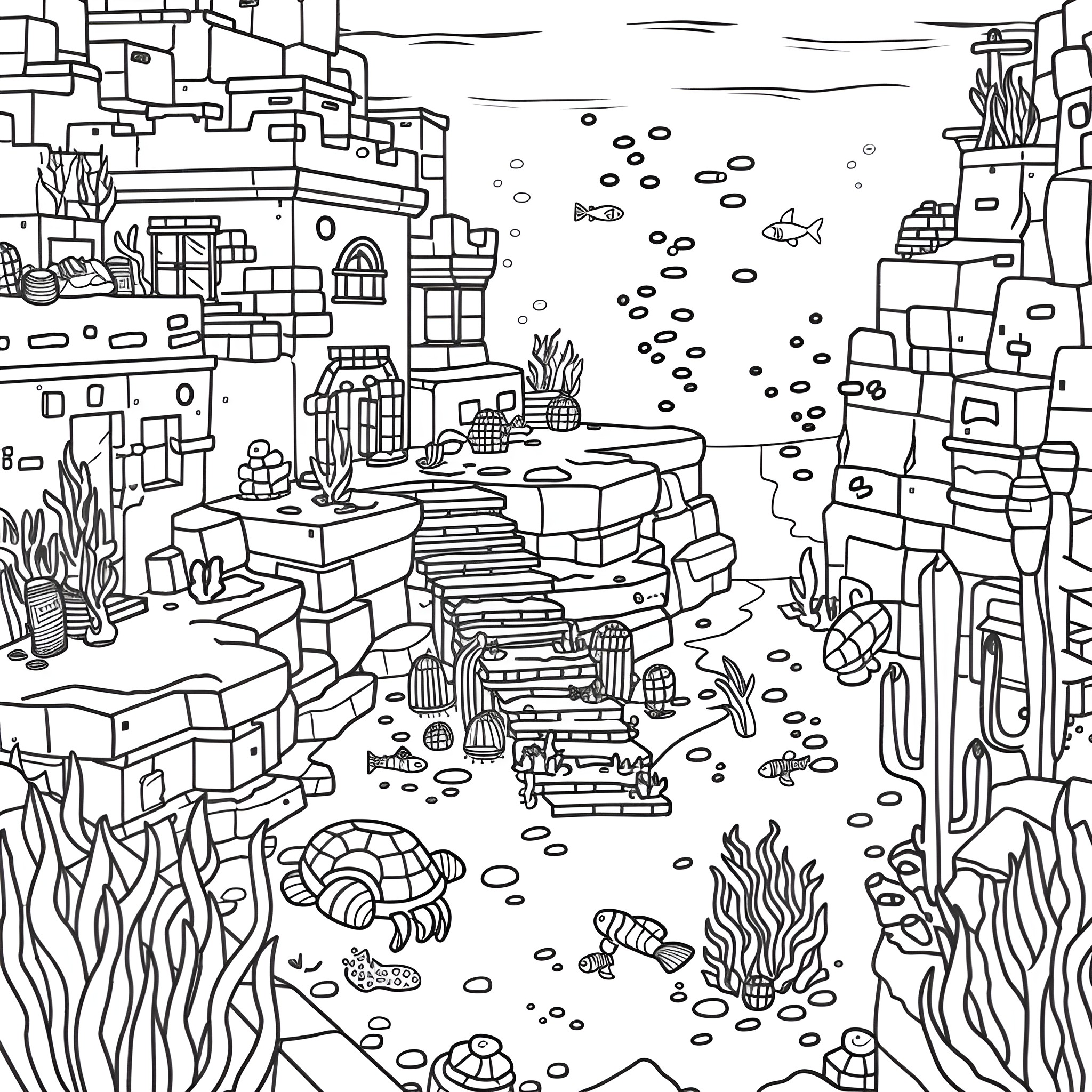 Best Minecraft Coloring Pages (Free Printable PDF)