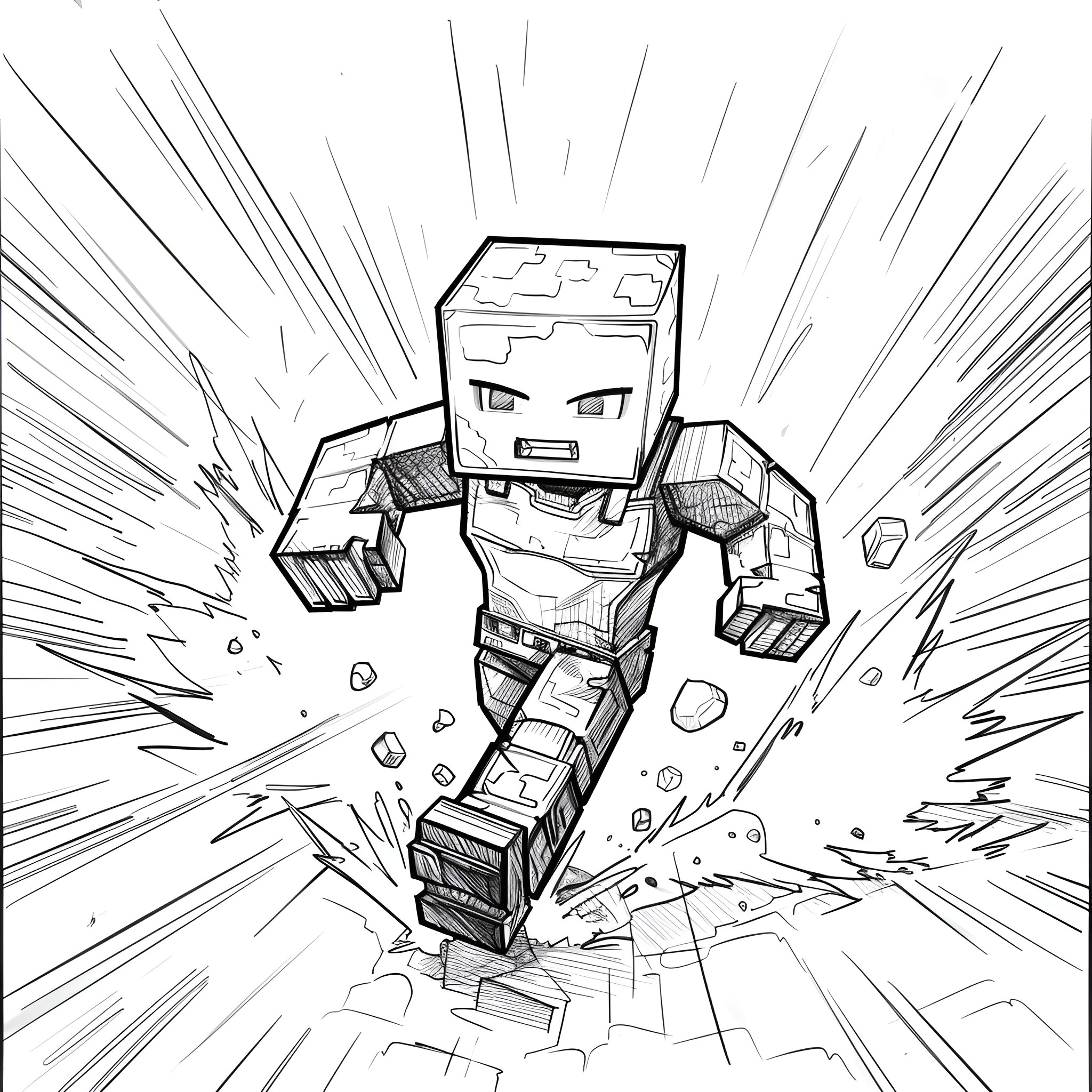 Best Minecraft Coloring Pages (Free Printable PDF)