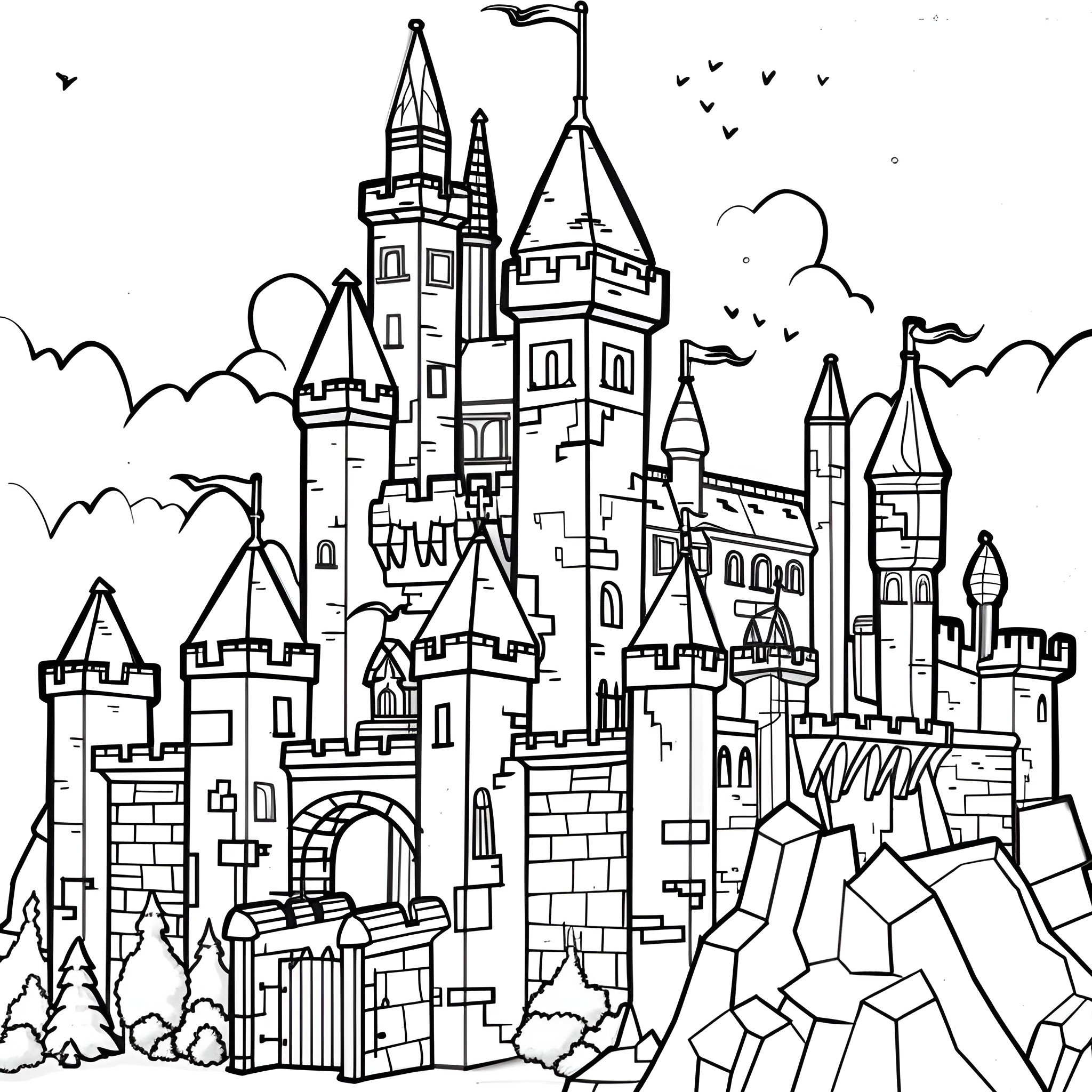 52 Best Minecraft Coloring Pages (Free Printable PDFs)
