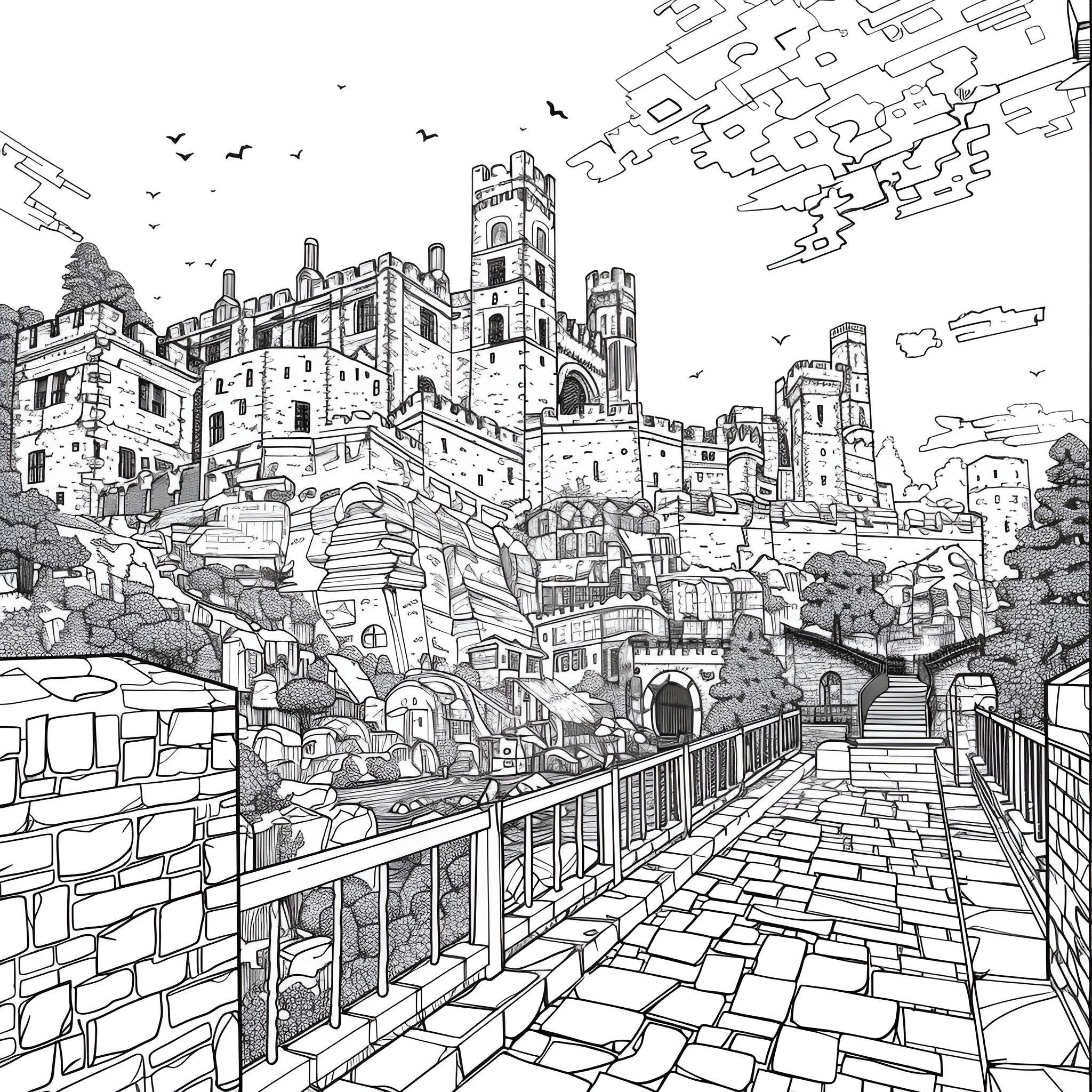 Best Minecraft Coloring Pages (Free Printable PDF)