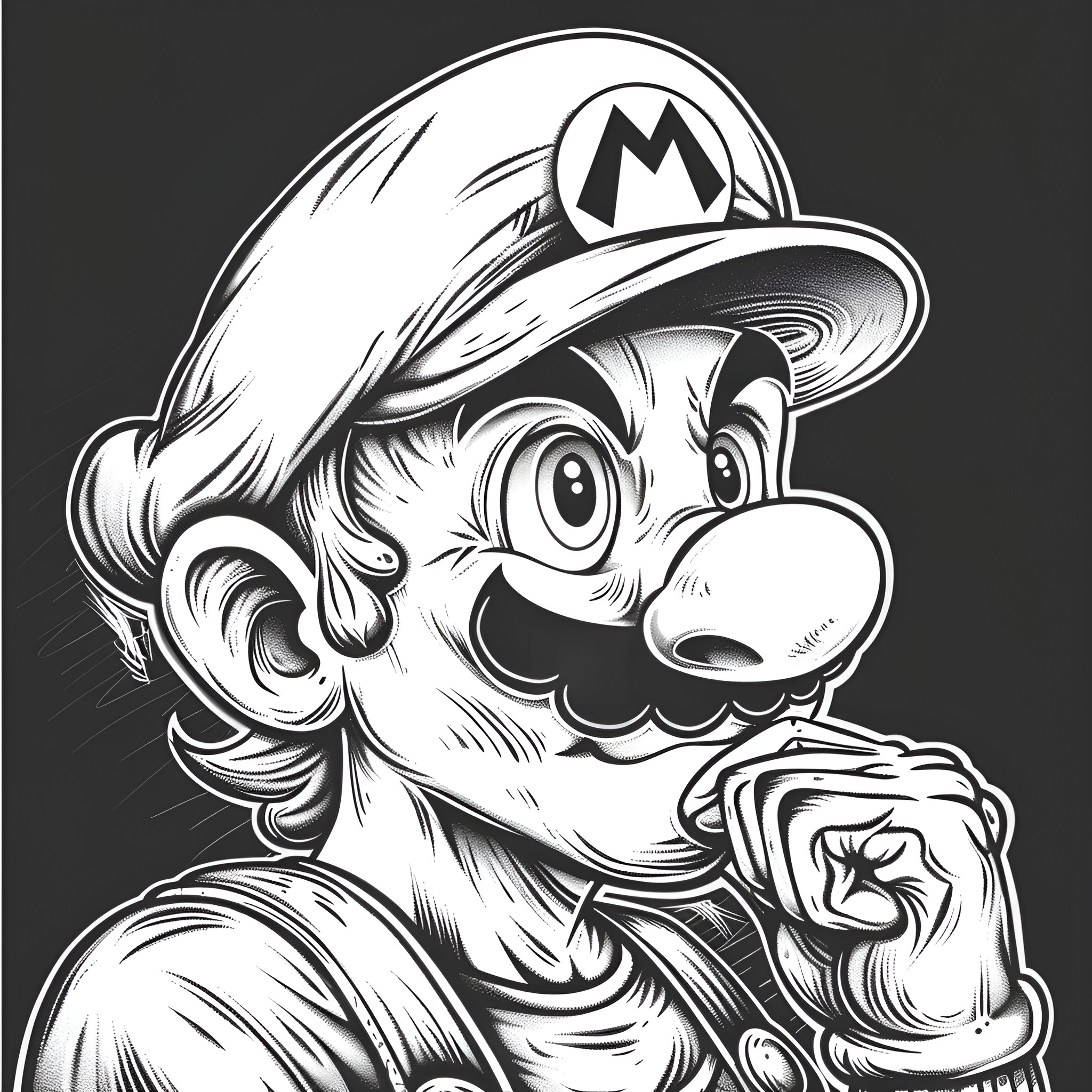 Best Mario Coloring Pages (Free Printable PDF)