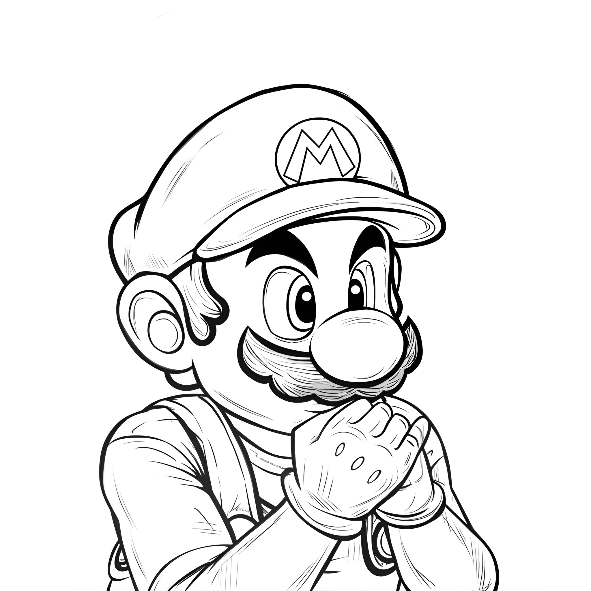 Best Mario Coloring Pages (Free Printable PDF)
