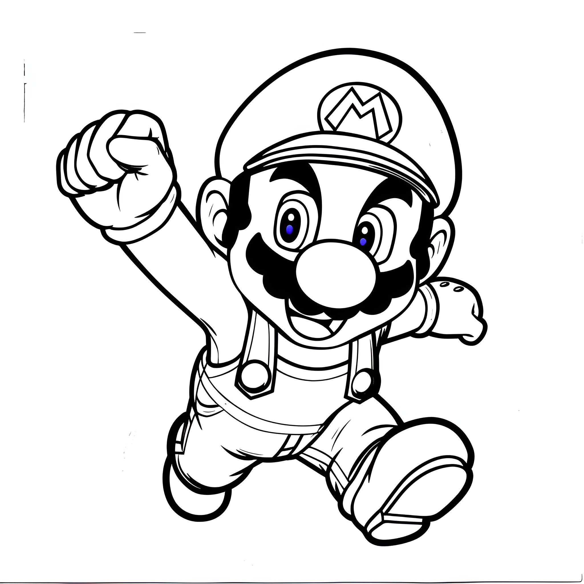 Best Mario Coloring Pages (Free Printable PDF)
