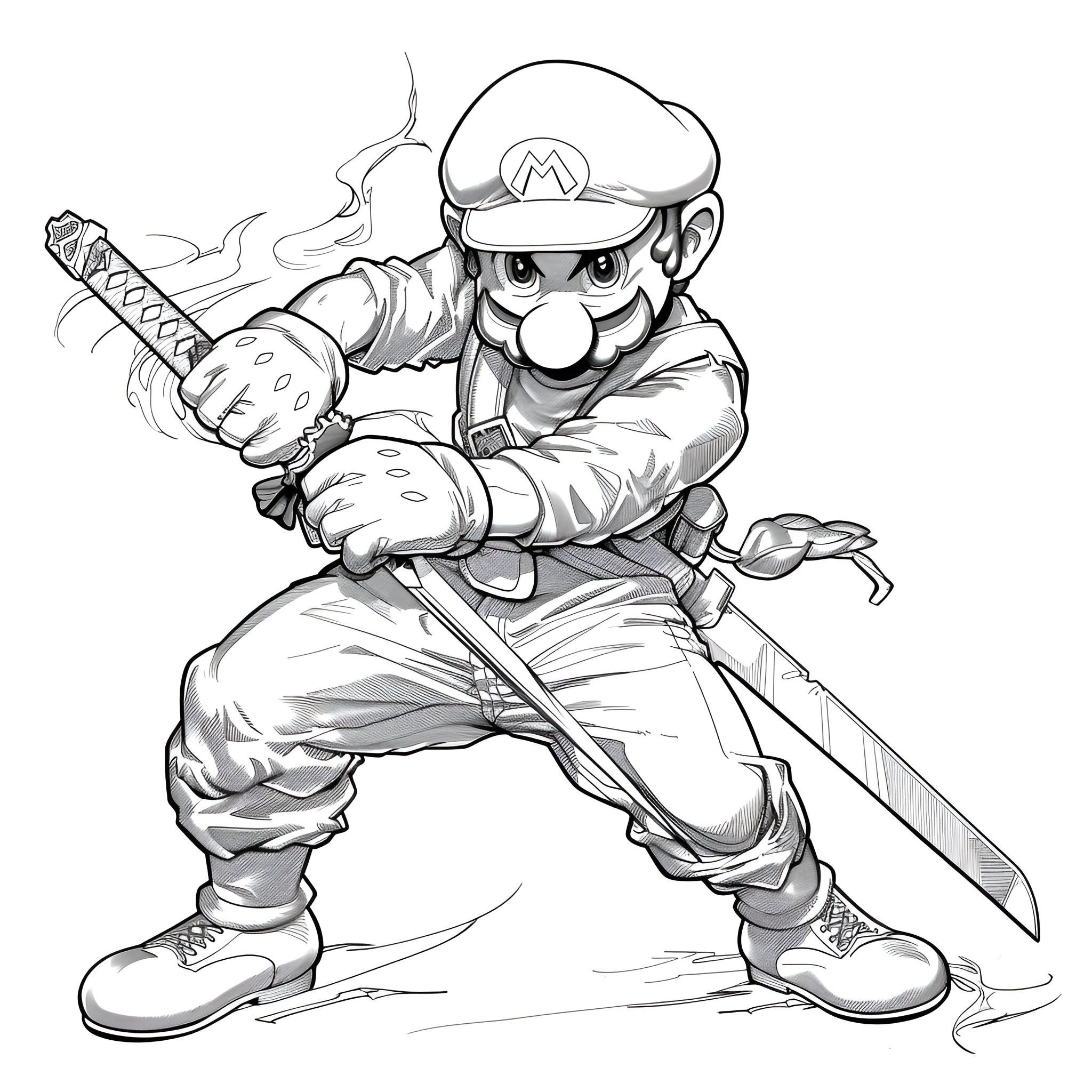 Best Mario Coloring Pages (Free Printable PDF)