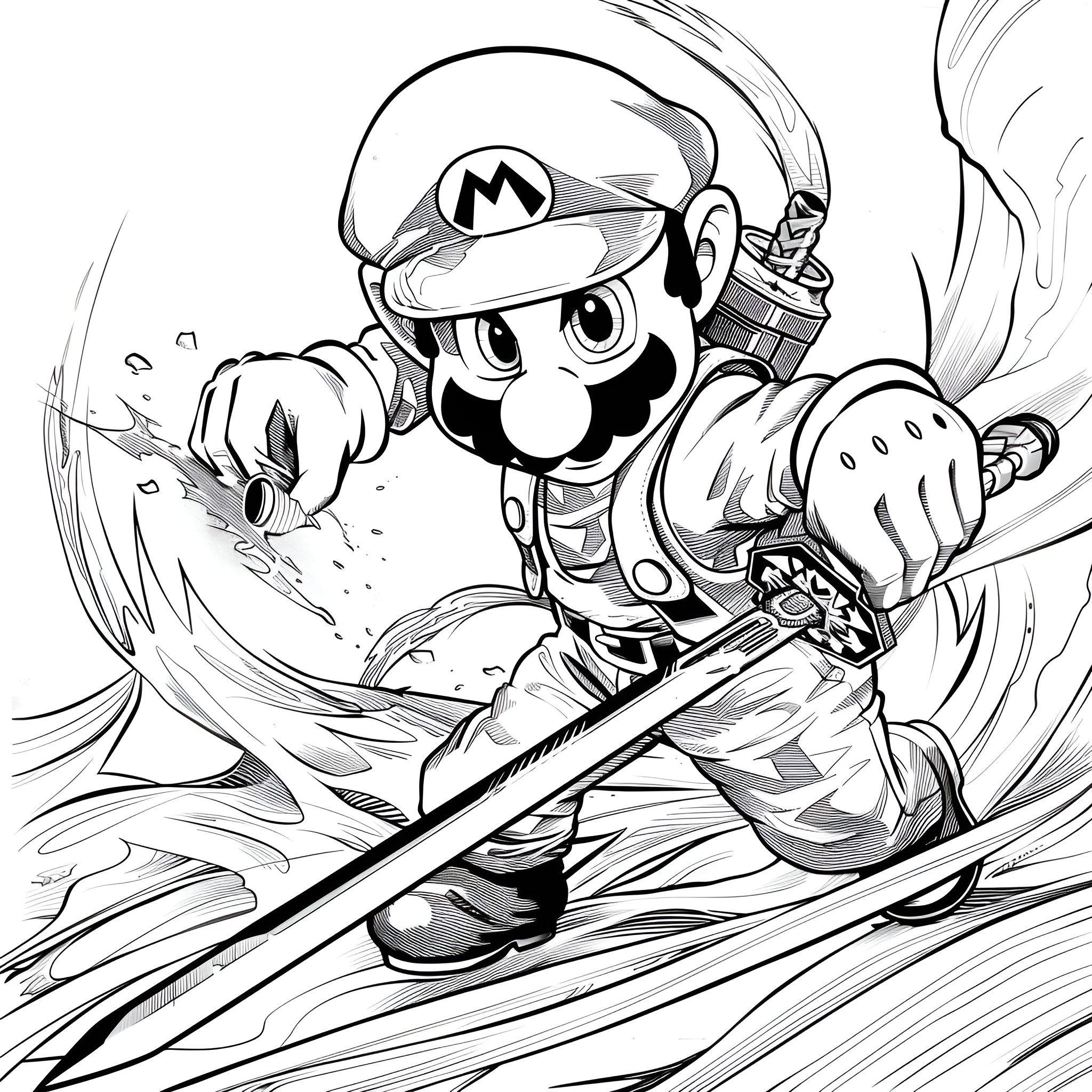 Best Mario Coloring Pages (Free Printable PDF)