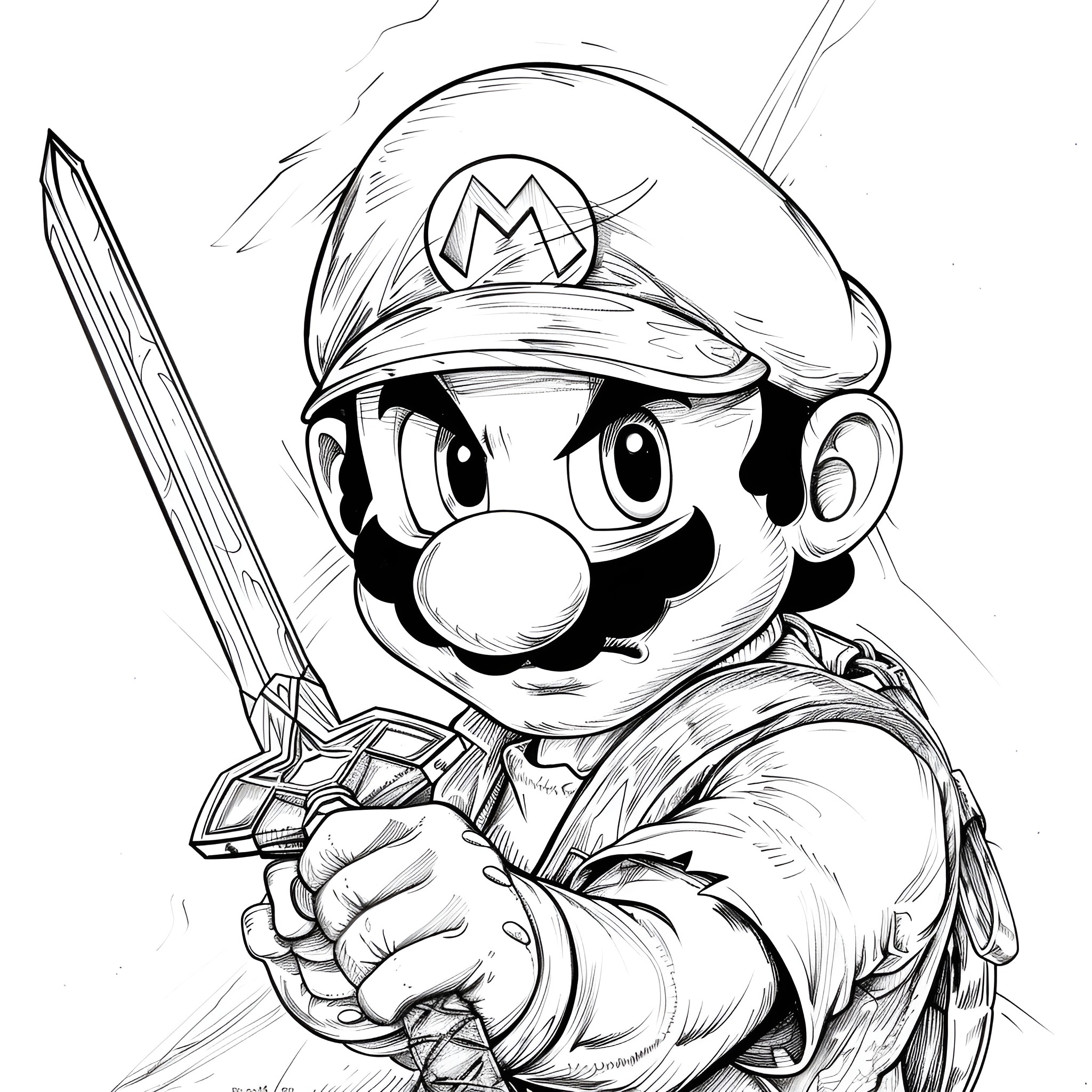 Best Mario Coloring Pages (Free Printable PDF)