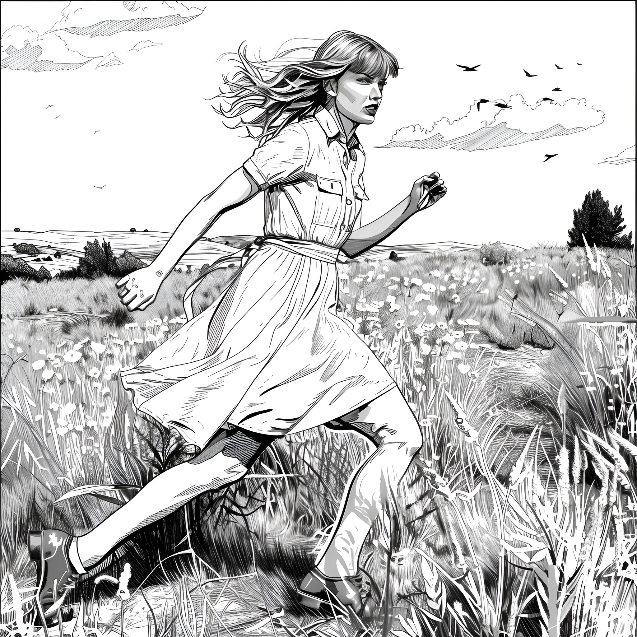 52 Best Taylor Swift Coloring Pages (Free Printable PDFs)