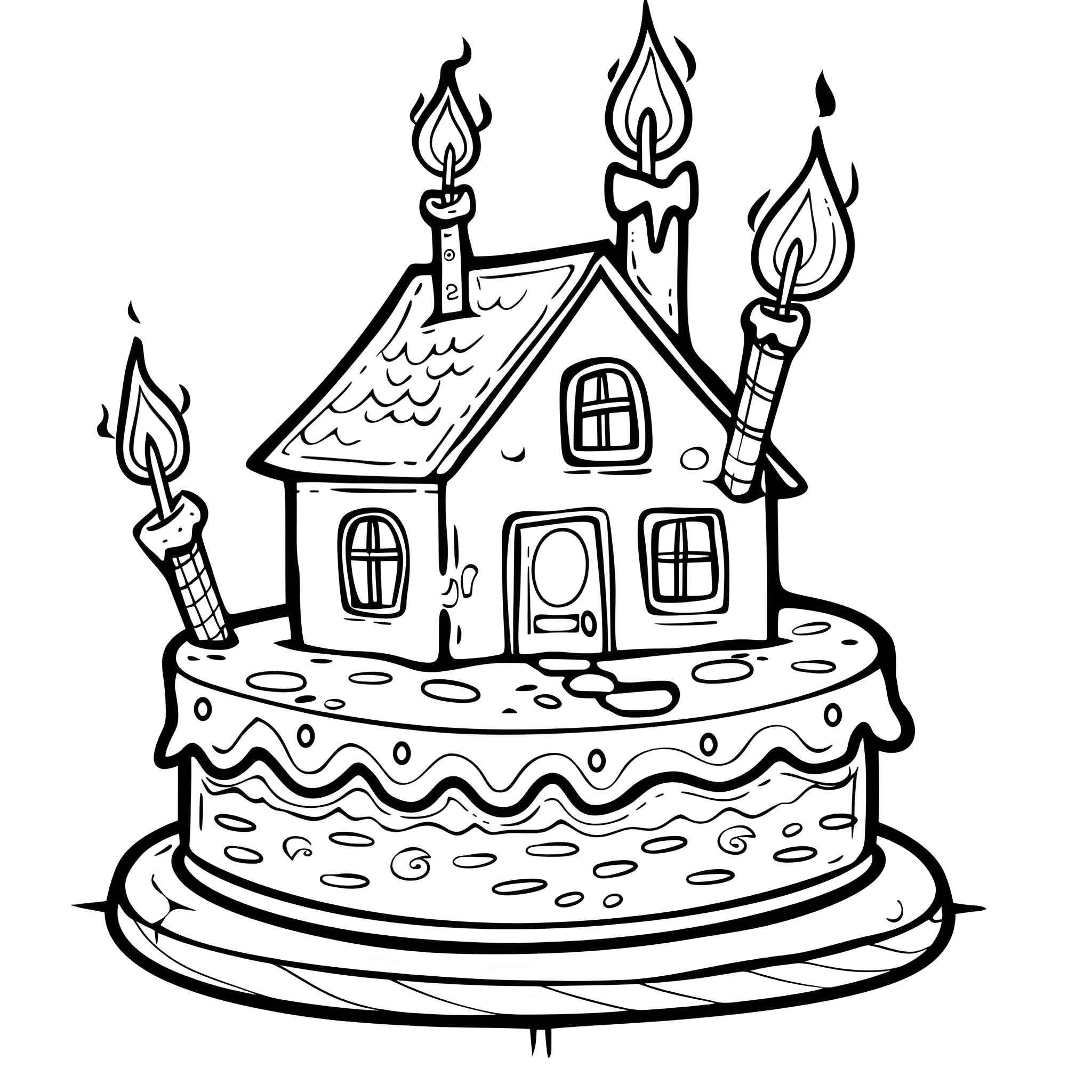 Best House Coloring Pages (Free Printable PDF)