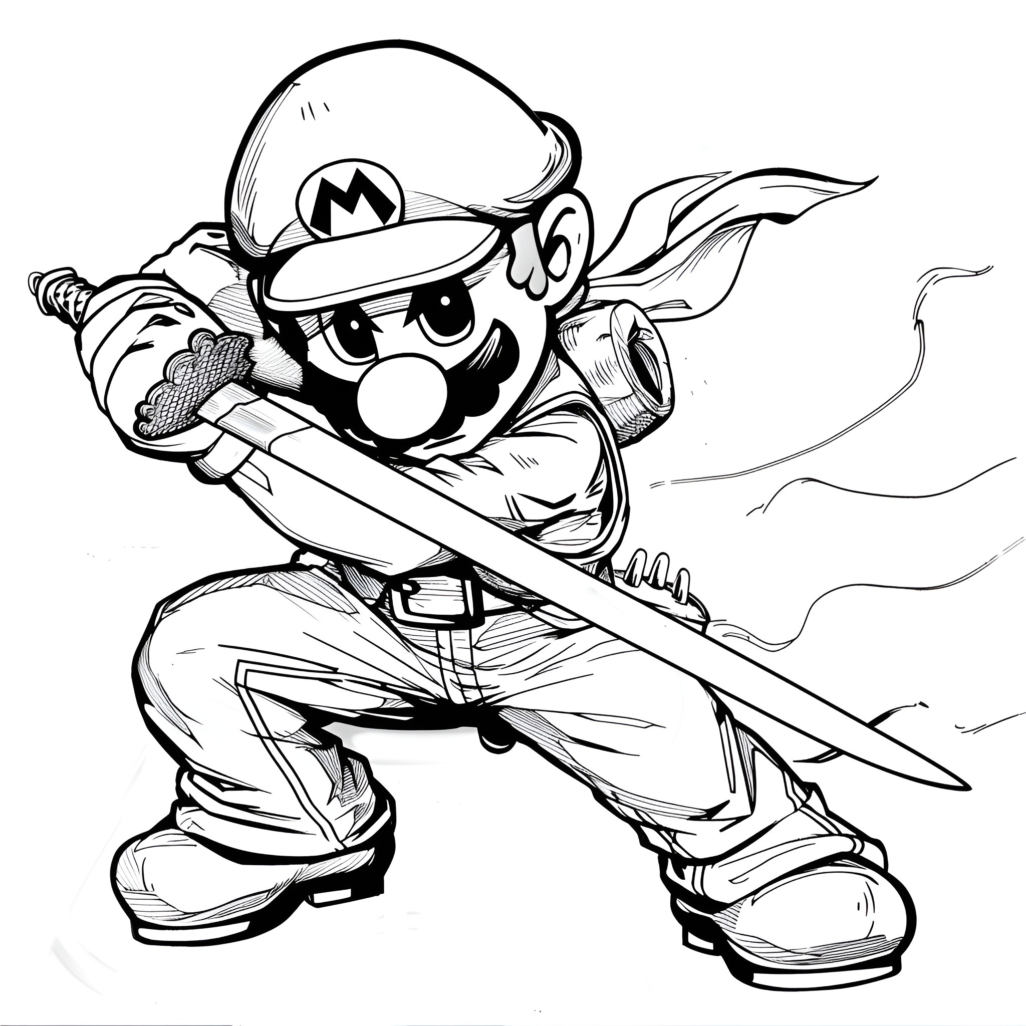 Best Mario Coloring Pages (Free Printable PDF)