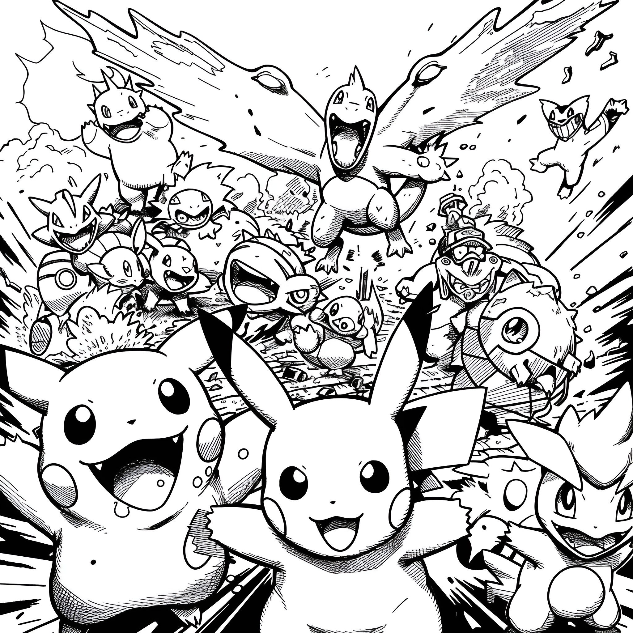 Best Pokemon Coloring Pages (Free Printable PDF)